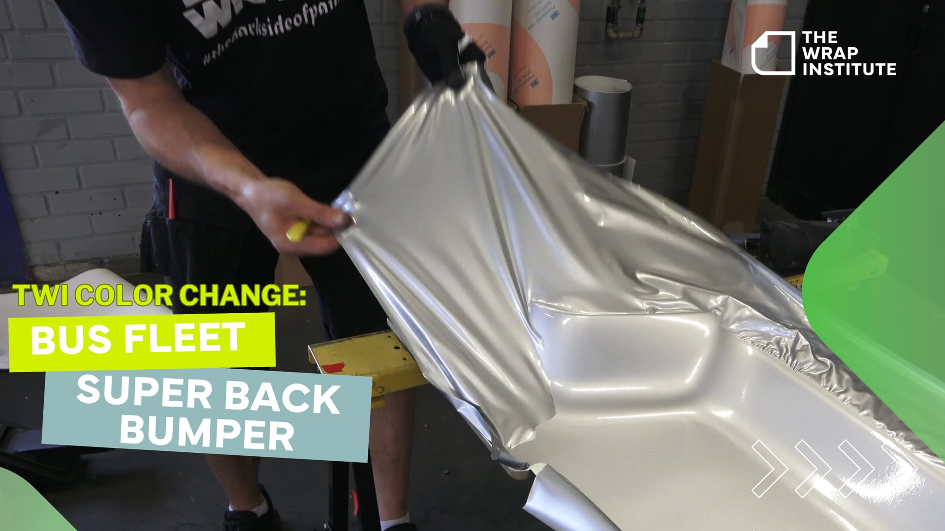 TWI Color Change: Bus Fleet - Super Back Bumper — The Wrap Institute