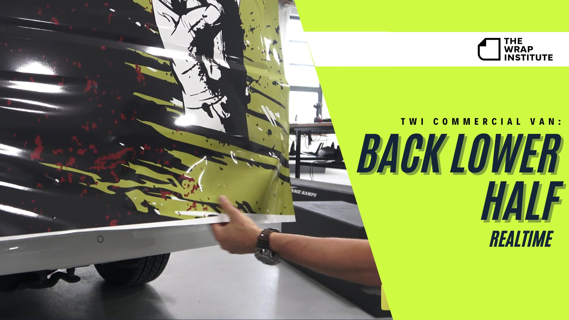 TWI Commercial Van: Back Lower Half - Realtime — The Wrap Institute