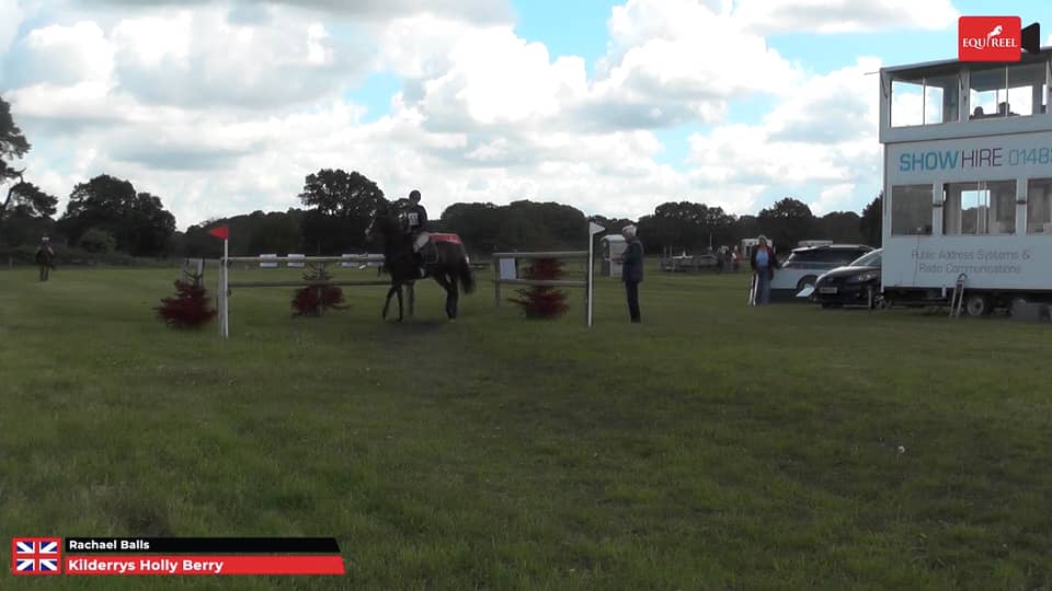 EQUIREEL 455 Rachael Balls & Kilderrys Holly Berry at COTSWOLD CUP ...