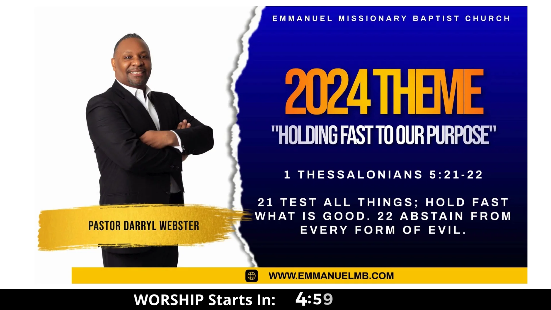 Blue Modern Webinar Countdown Timer on Vimeo