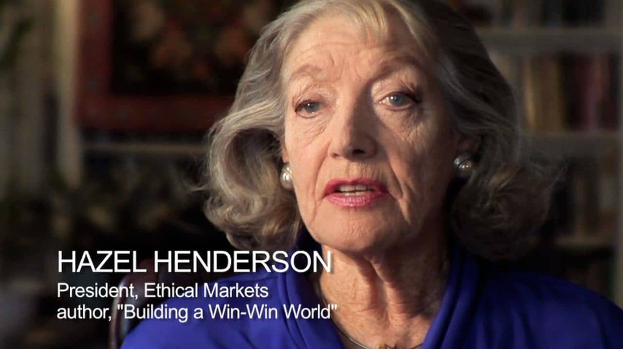 Hazel Henderson on the design revolution on Vimeo