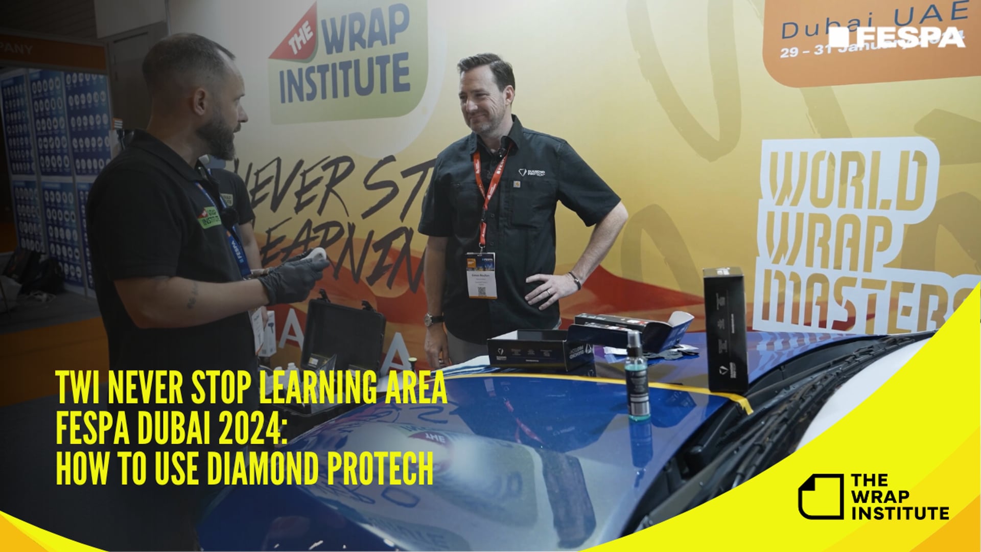 TWI Show Demo: Never Stop Learning Area - FESPA Dubai 2024: How to use ...