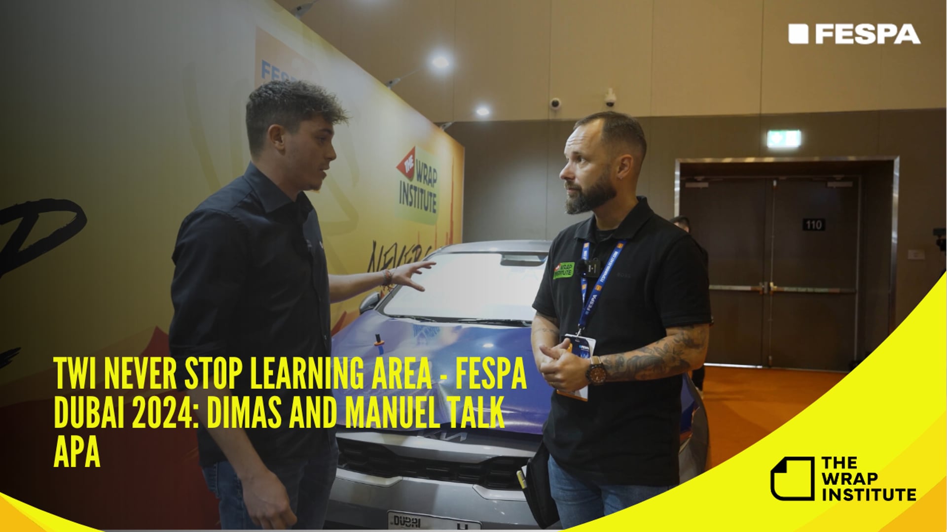 TWI Show Demo: TWI Never Stop Learning Area - FESPA Dubai 2024: Dimas ...