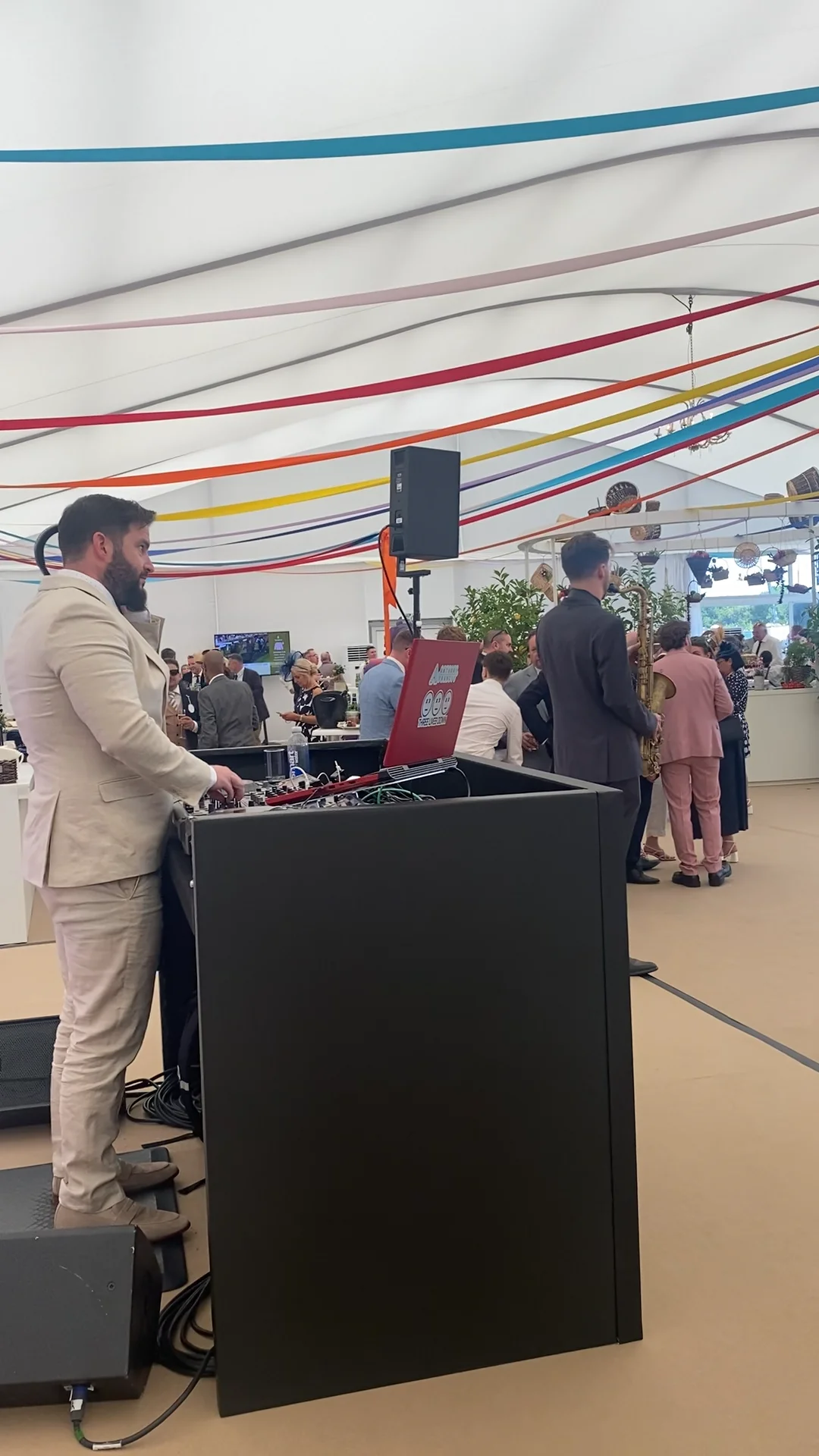 DJ Anthony Francis w. Ross Barnes (Sax): Royal Ascot 2024