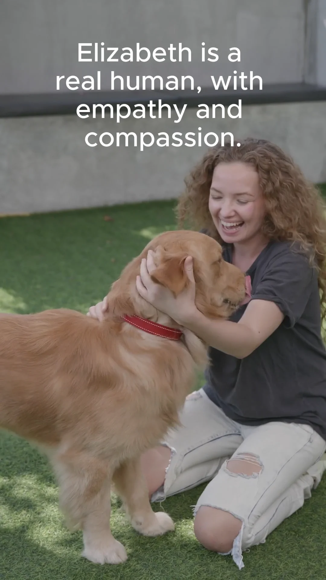 I'm Elizabeth, and we're here with you.