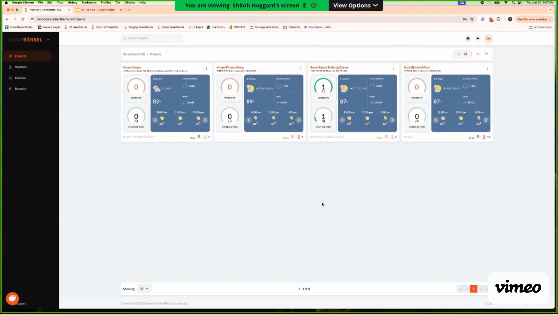 SmartBarrel- V2 Dashboard Introduction Demo on Vimeo