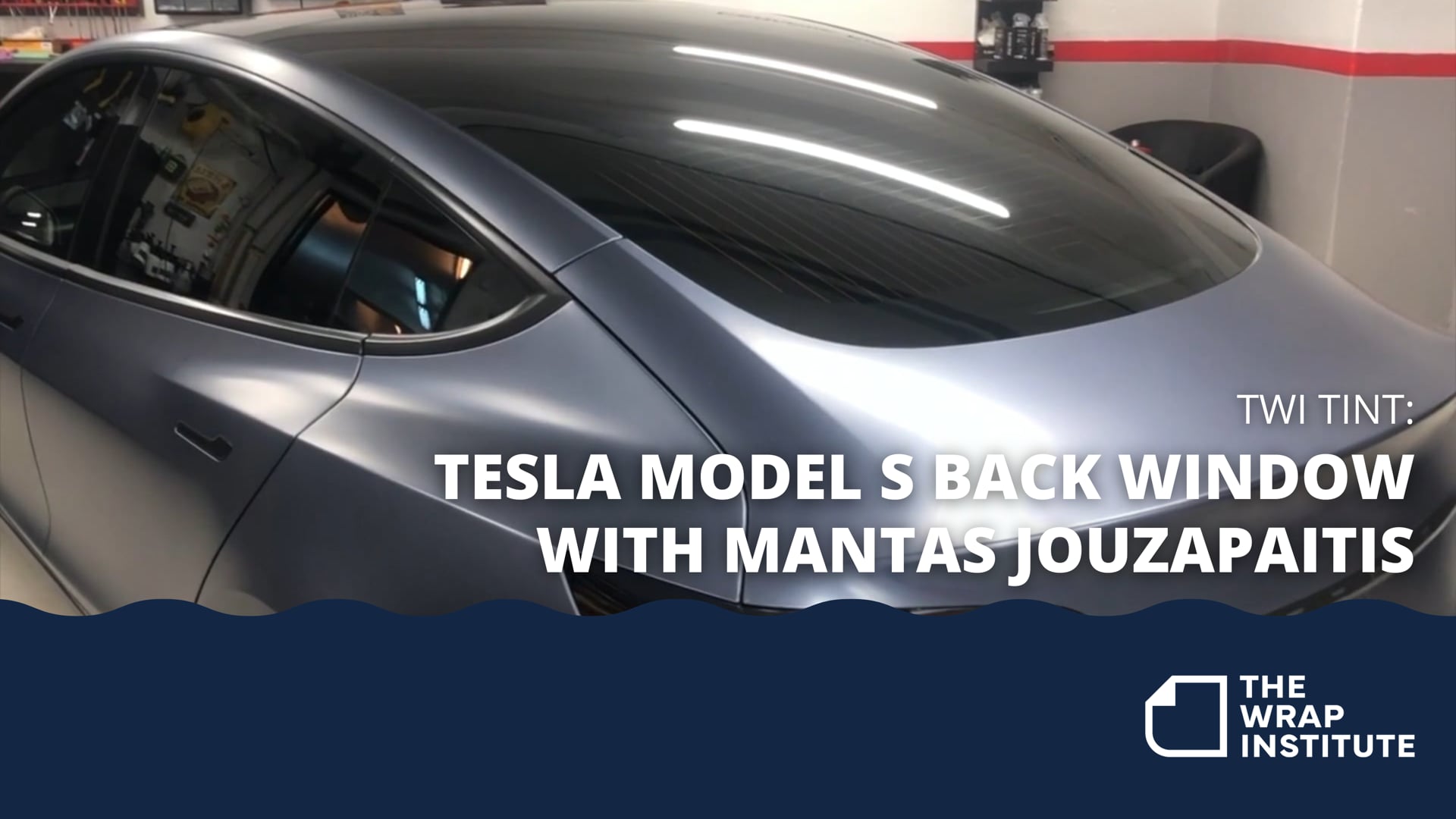 TWI WindowTint: Tesla Model S Back Window with Mantas Jouzapaitis — The ...