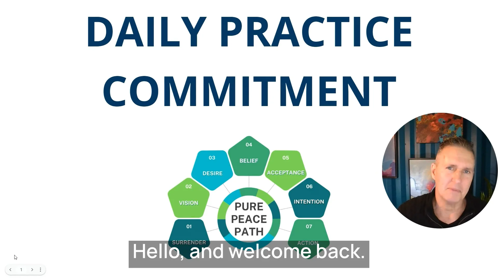 Daily Practice Commitment on Vimeo