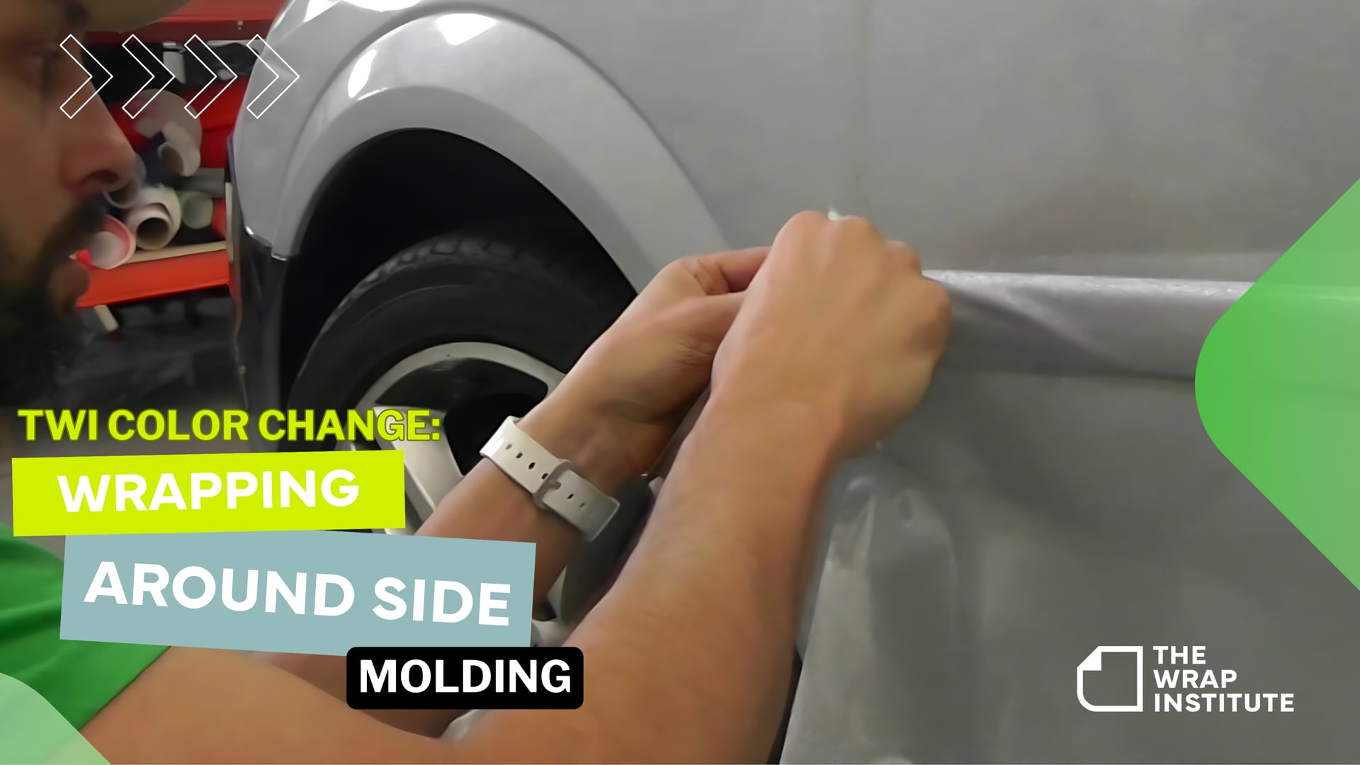 Wrapping Around Side Molding — The Wrap Institute