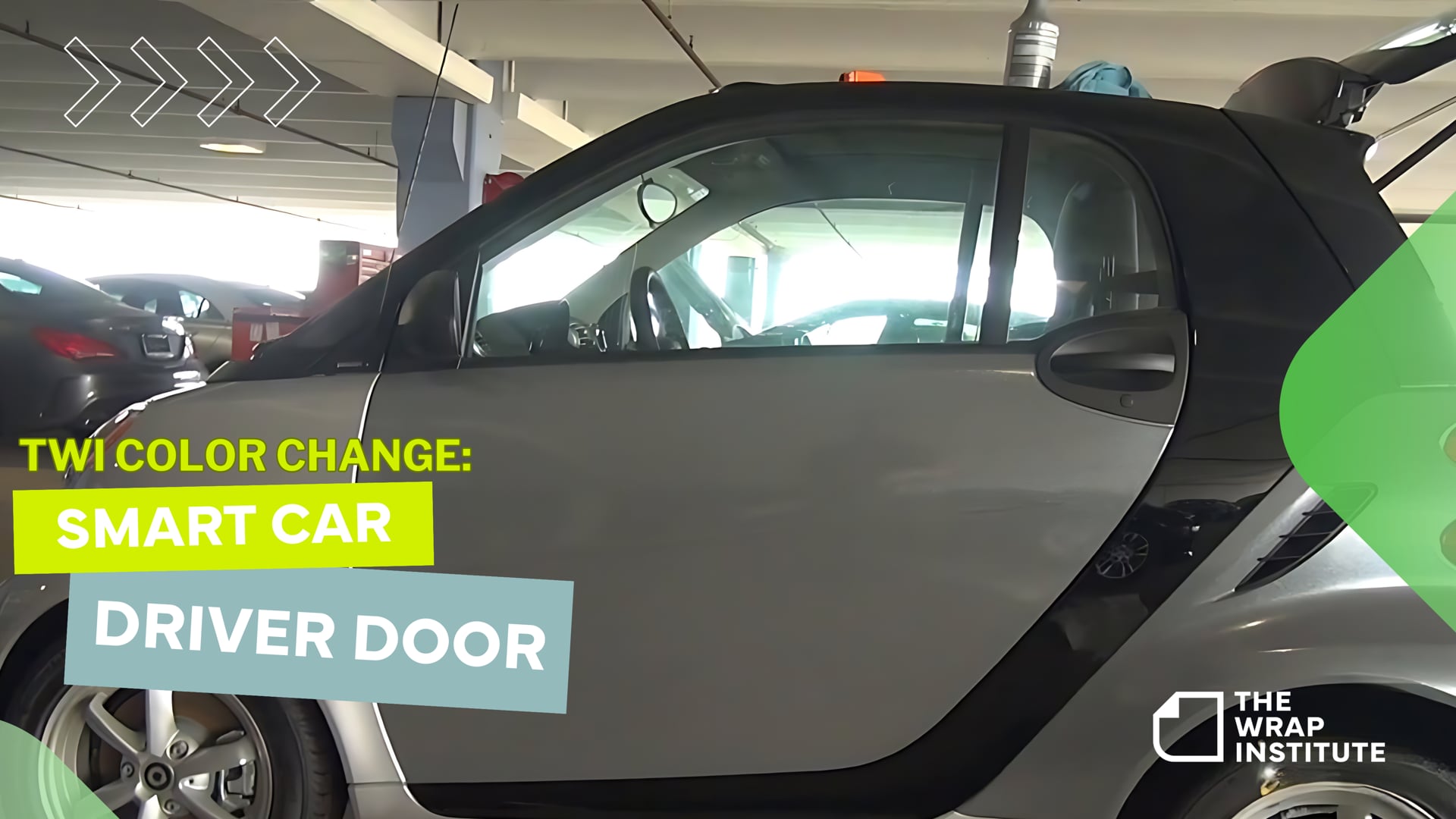 TWI Color Change: Smart Car Driver Door — The Wrap Institute