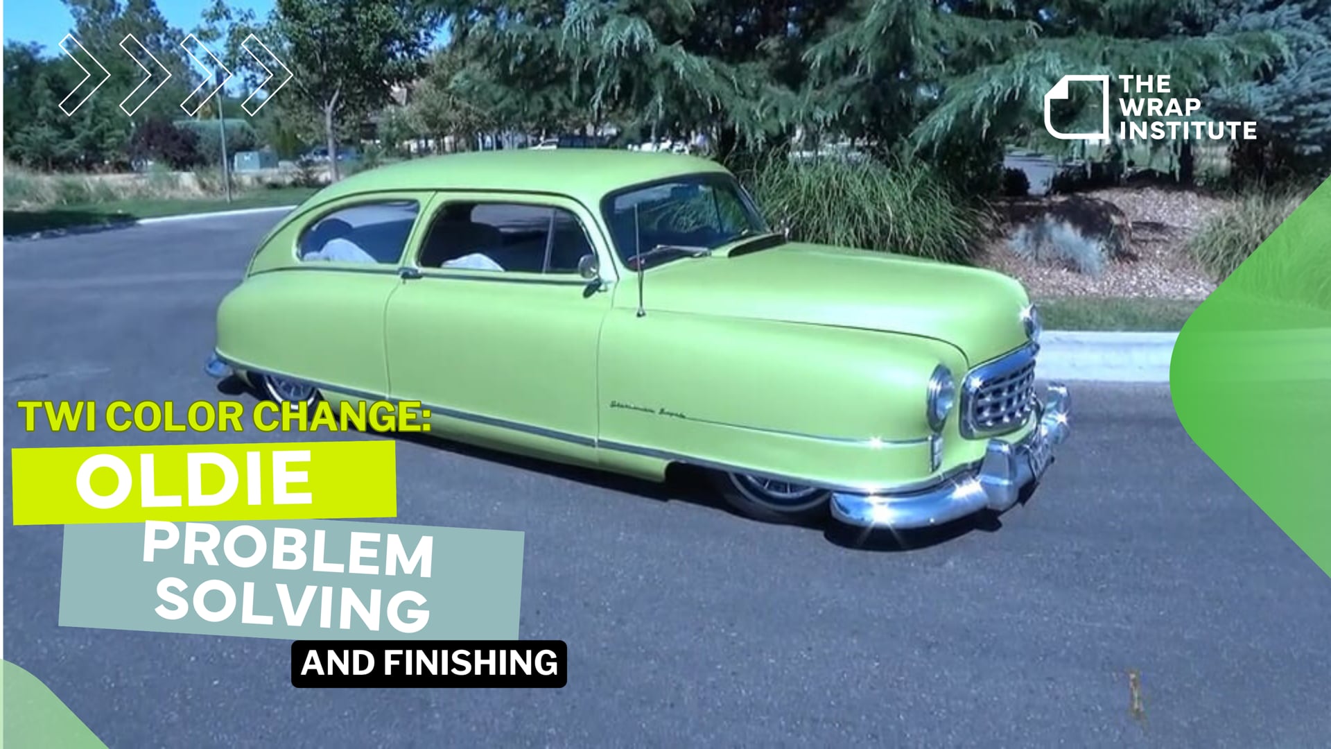TWI Color Change: 1950 Nash - Problem Solving and Finishing — The Wrap ...