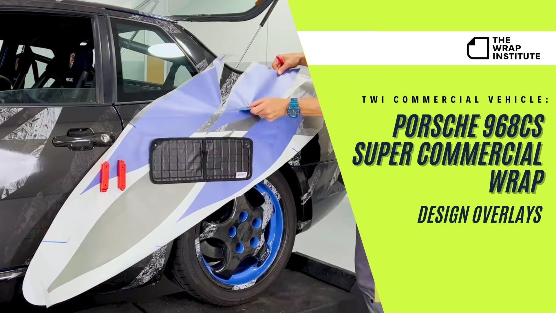 TWI Commercial Vehicle: Porsche 968CS Design Overlays — The Wrap Institute