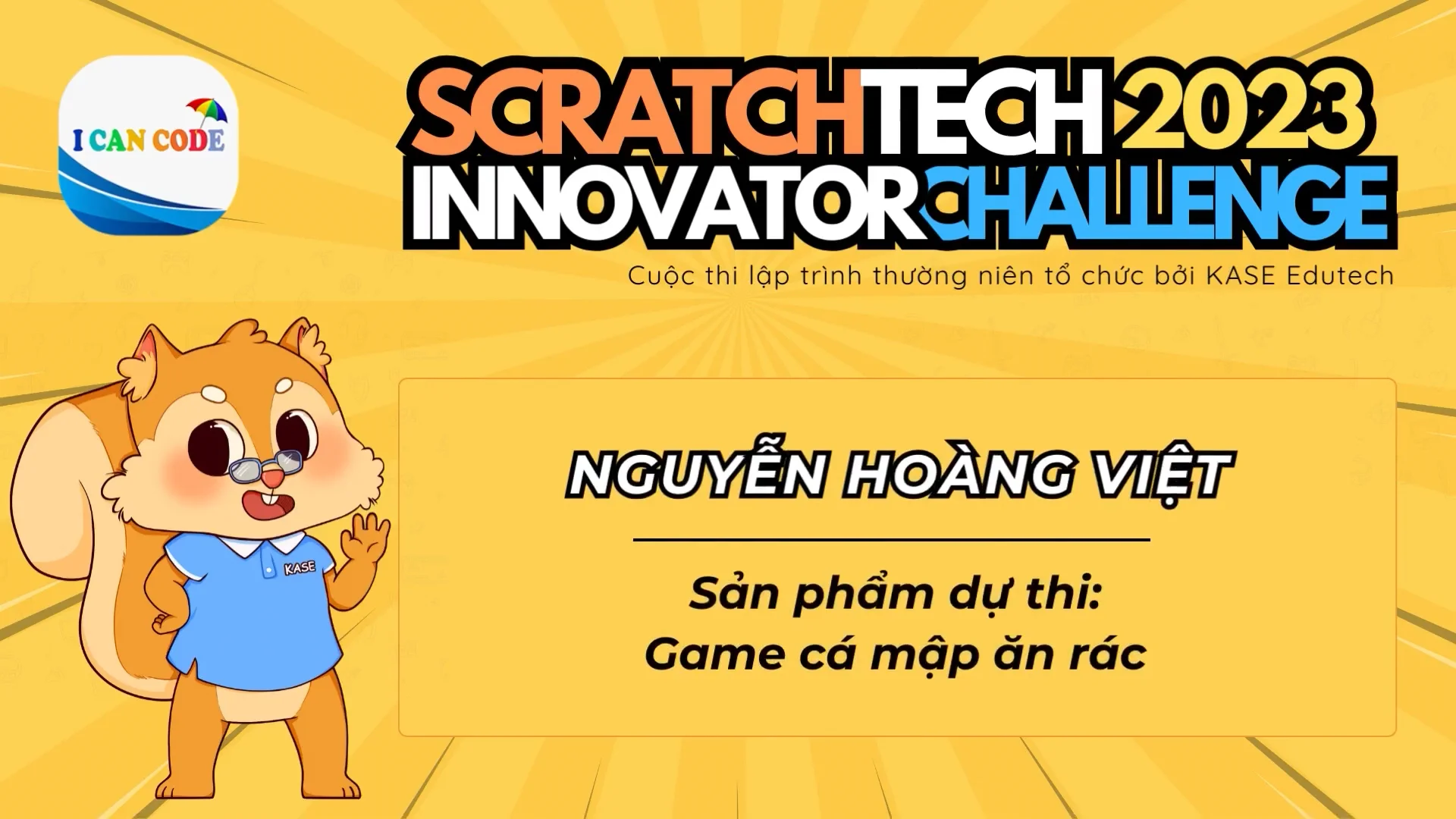 I CAN CODE CONTEST NGUYỄN HOÀNG VIỆT on Vimeo