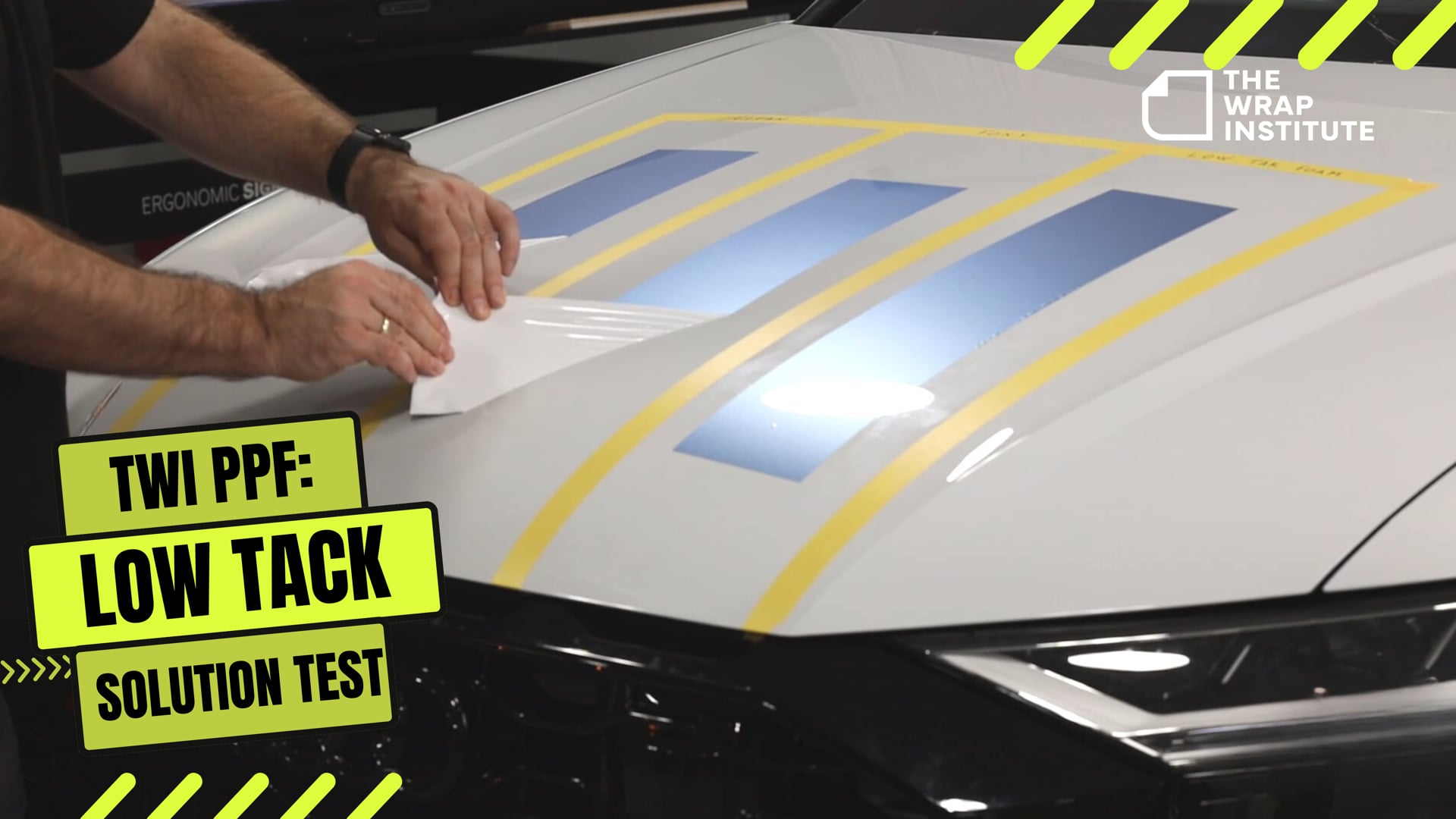 TWI Fundamentals: Dry PPF Low Tack Solution Test — The Wrap Institute