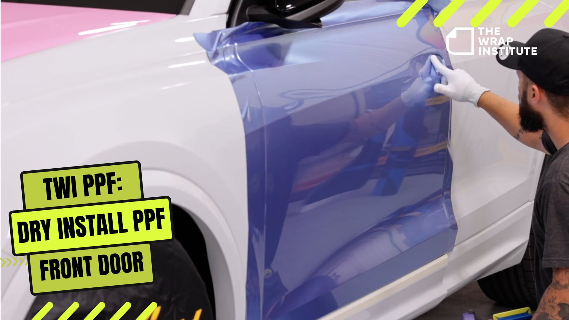 TWI PPF: Dry Install PPF - Front Door — The Wrap Institute