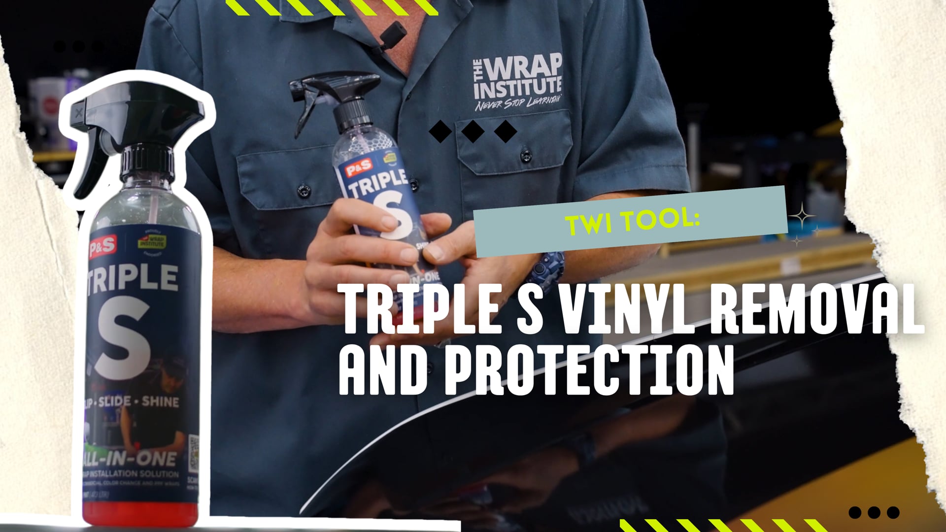 TWI Tool Tip: Triple S Vinyl Removal and Protection — The Wrap Institute