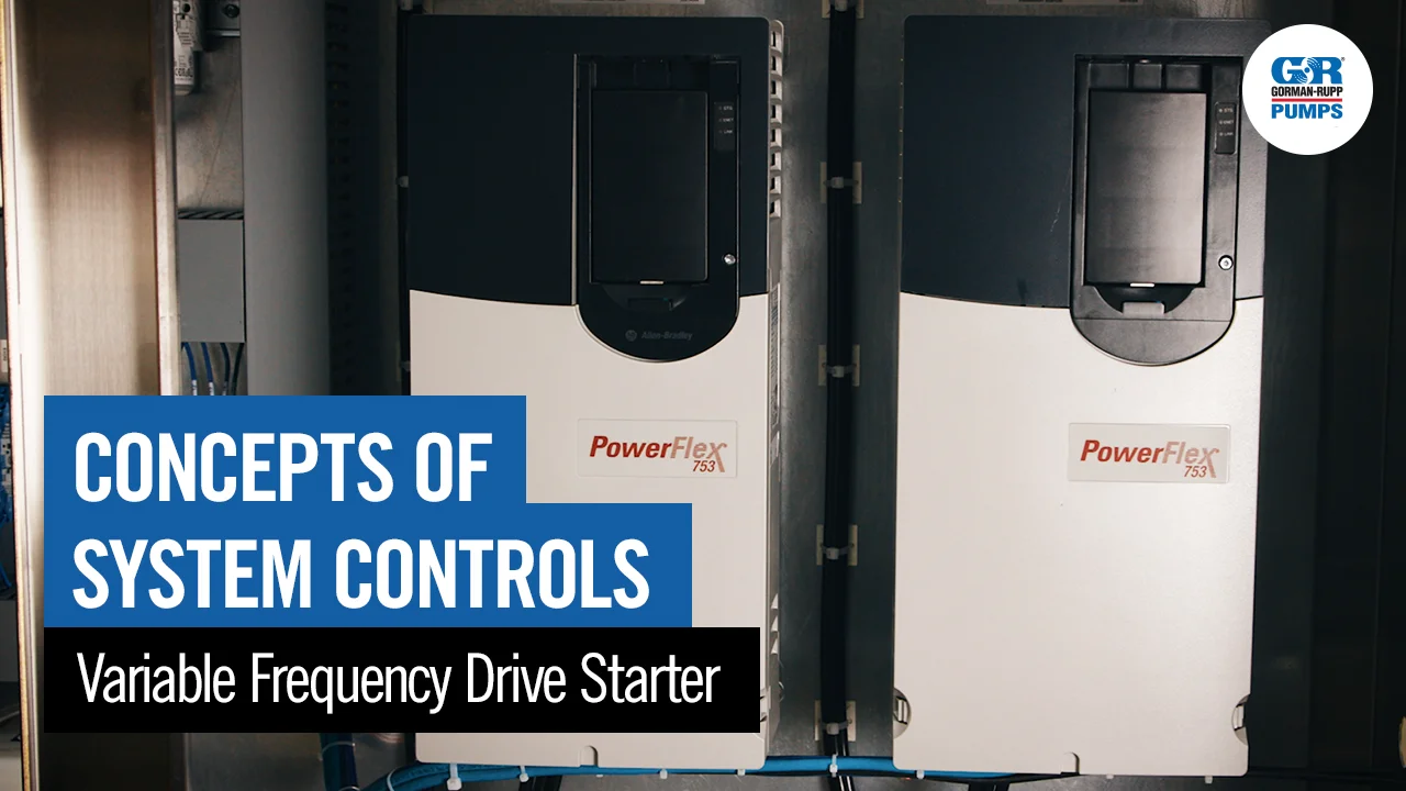 Concepts of System Controls | Variable Frequency Drive Starter