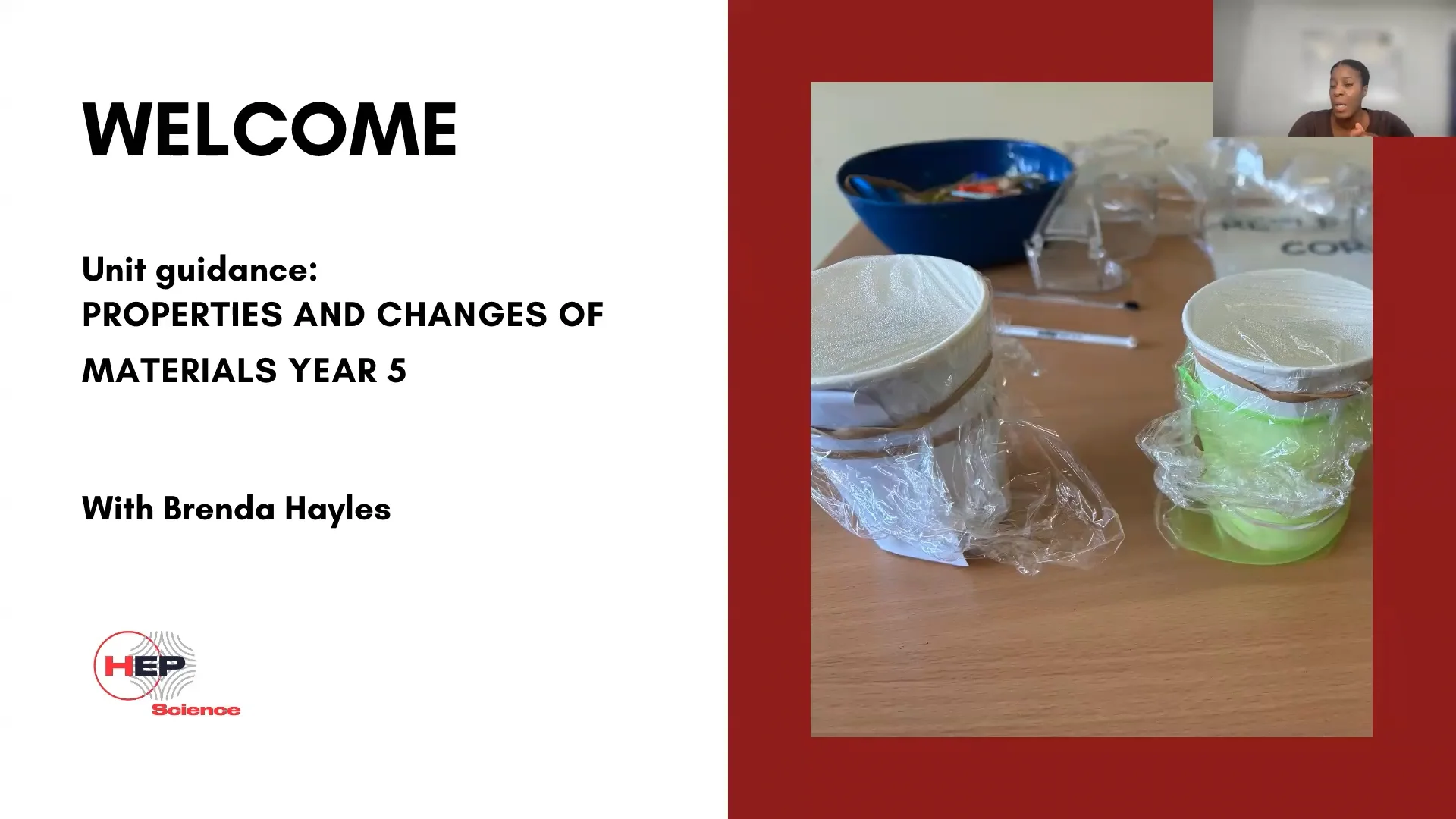 Properties and changes of materials year 5 - June 20