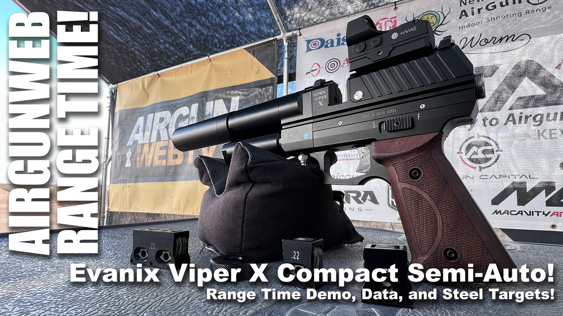 Modern Airgunner - Evanix Viper X Compact Semi-Automatic PCP Pistol ...