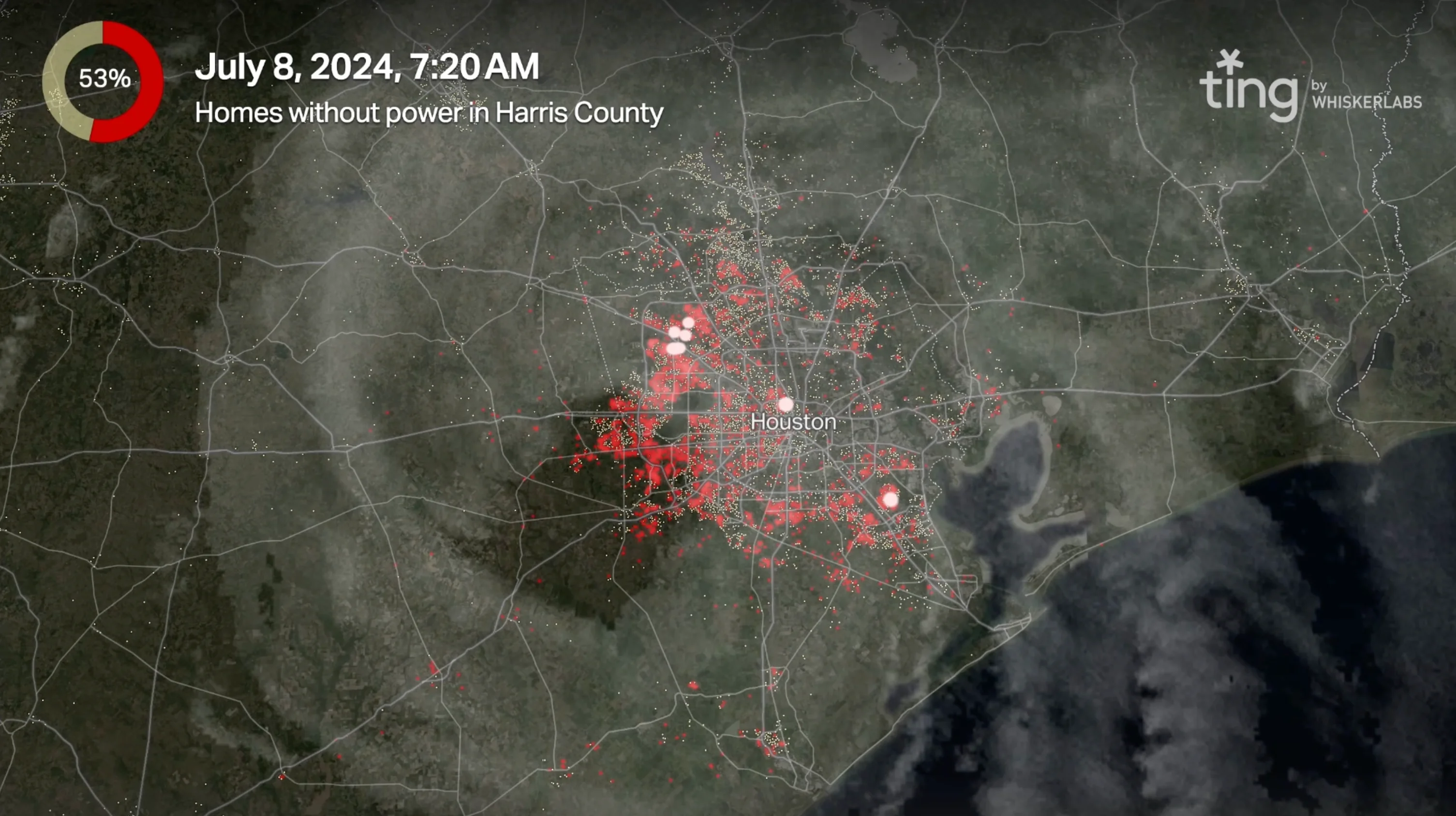Hurricane Beryl's Impact: Houston's Power Outage Crisis