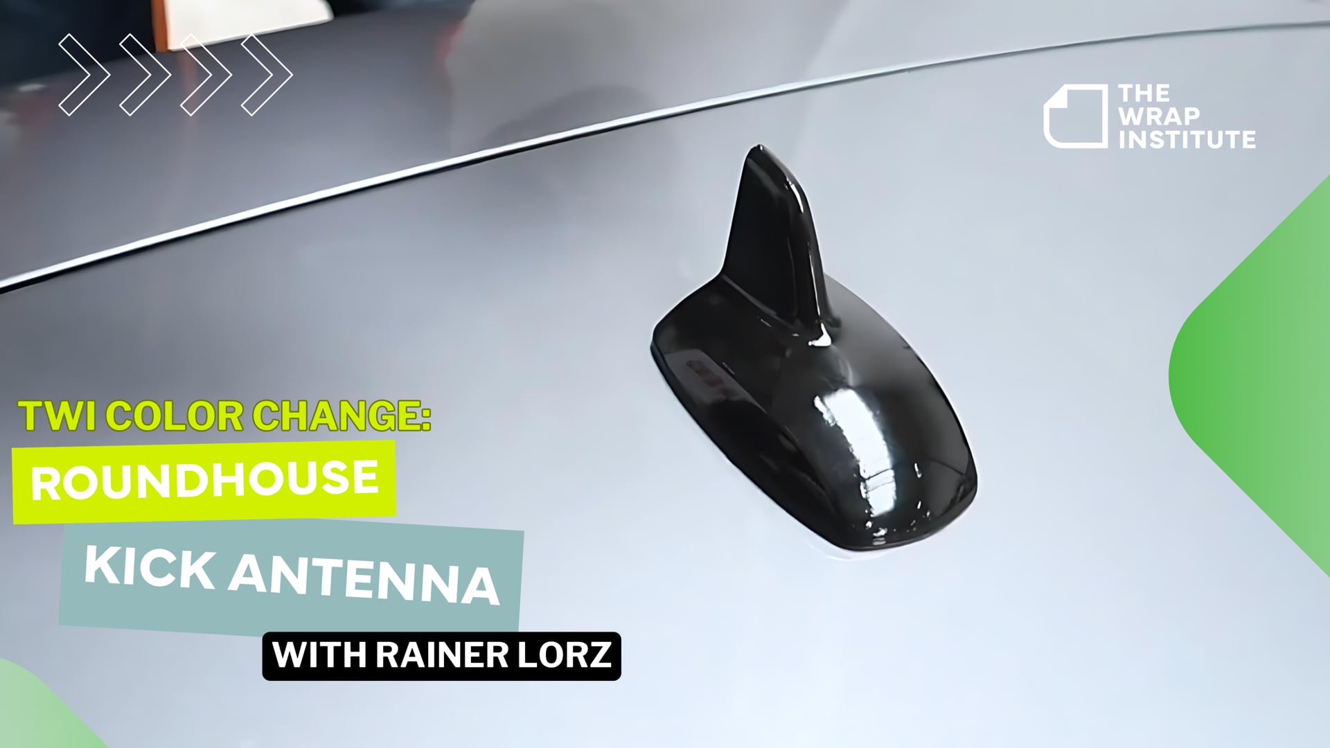 TWI Color Change: Roundhouse Kick Antenna with Rainer Lorz — The Wrap ...