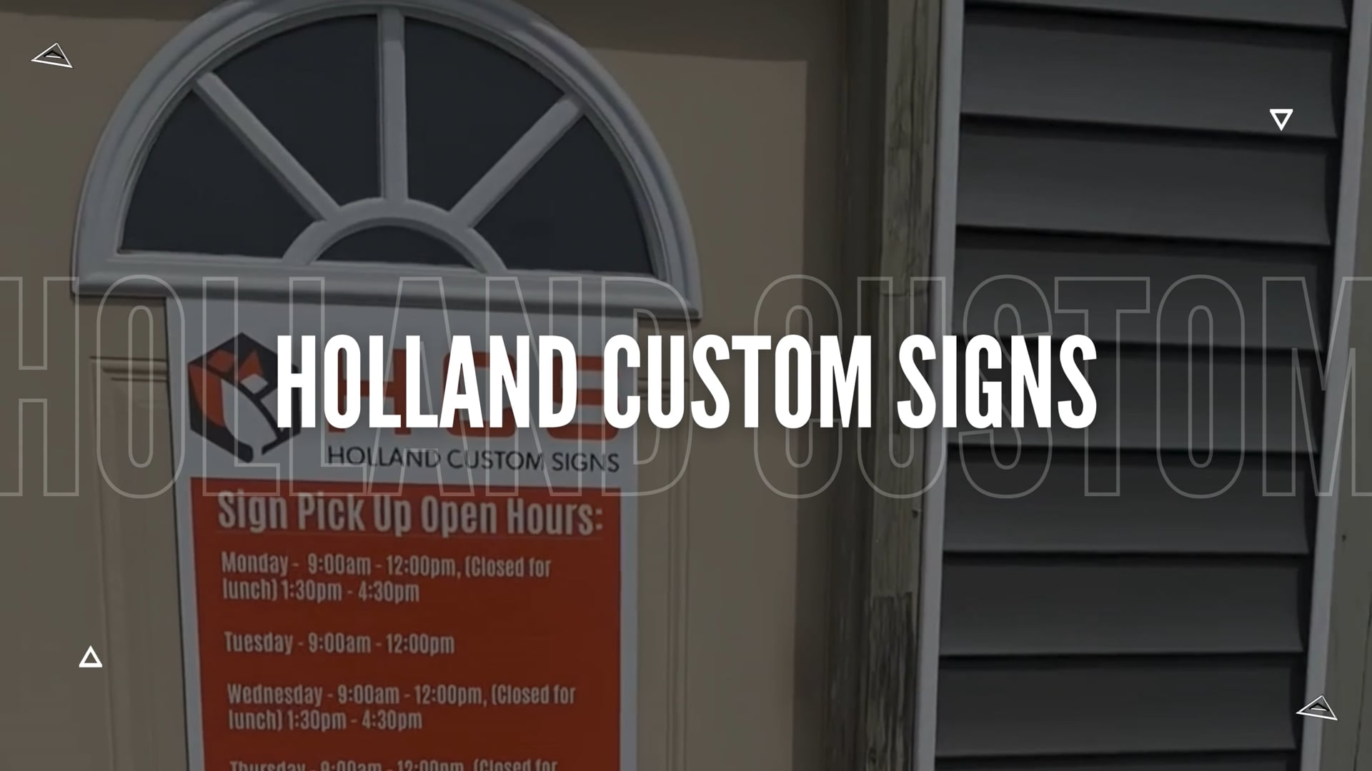 Holland Custom Signs