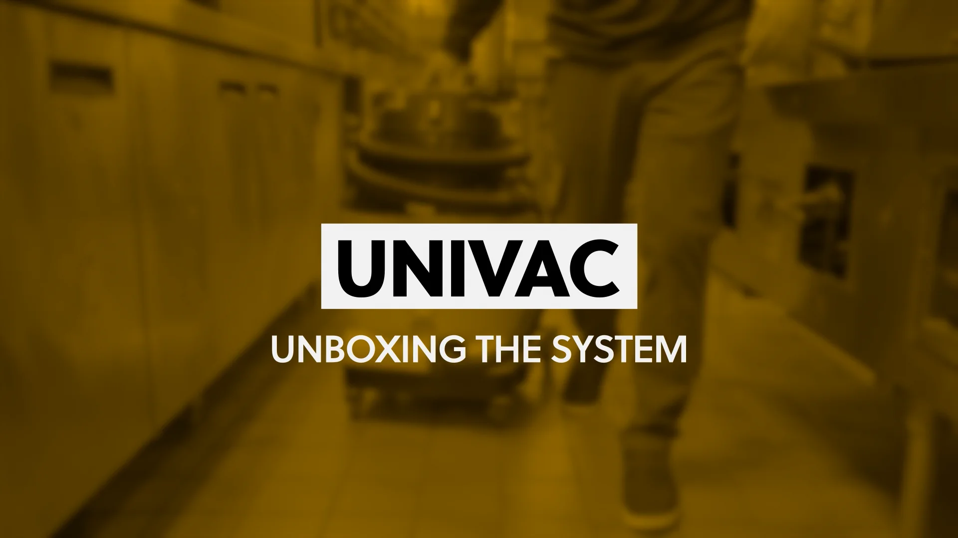 00. Unboxing the Univac System on Vimeo