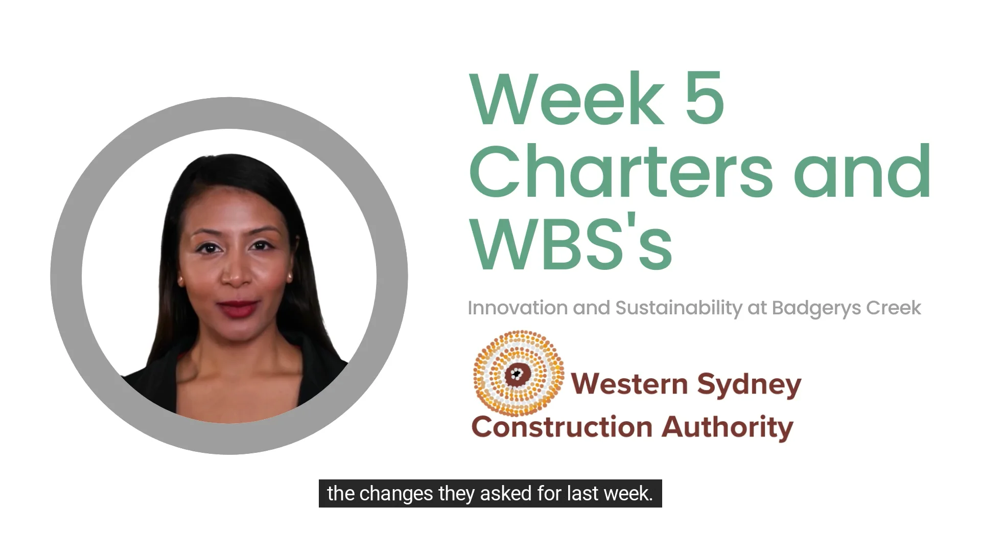 Week 5 Charters and WBS on Vimeo