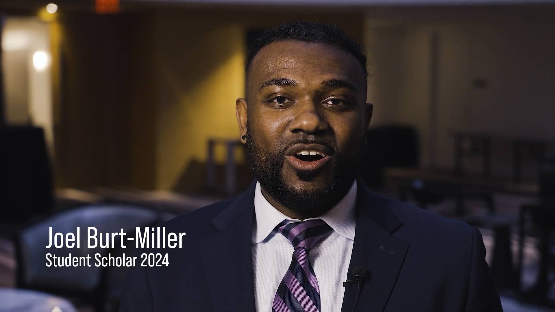 Be the First Chapter in a New Story - STFM Foundation Student Scholar 2024 Joel Burt-Miller on Vimeo