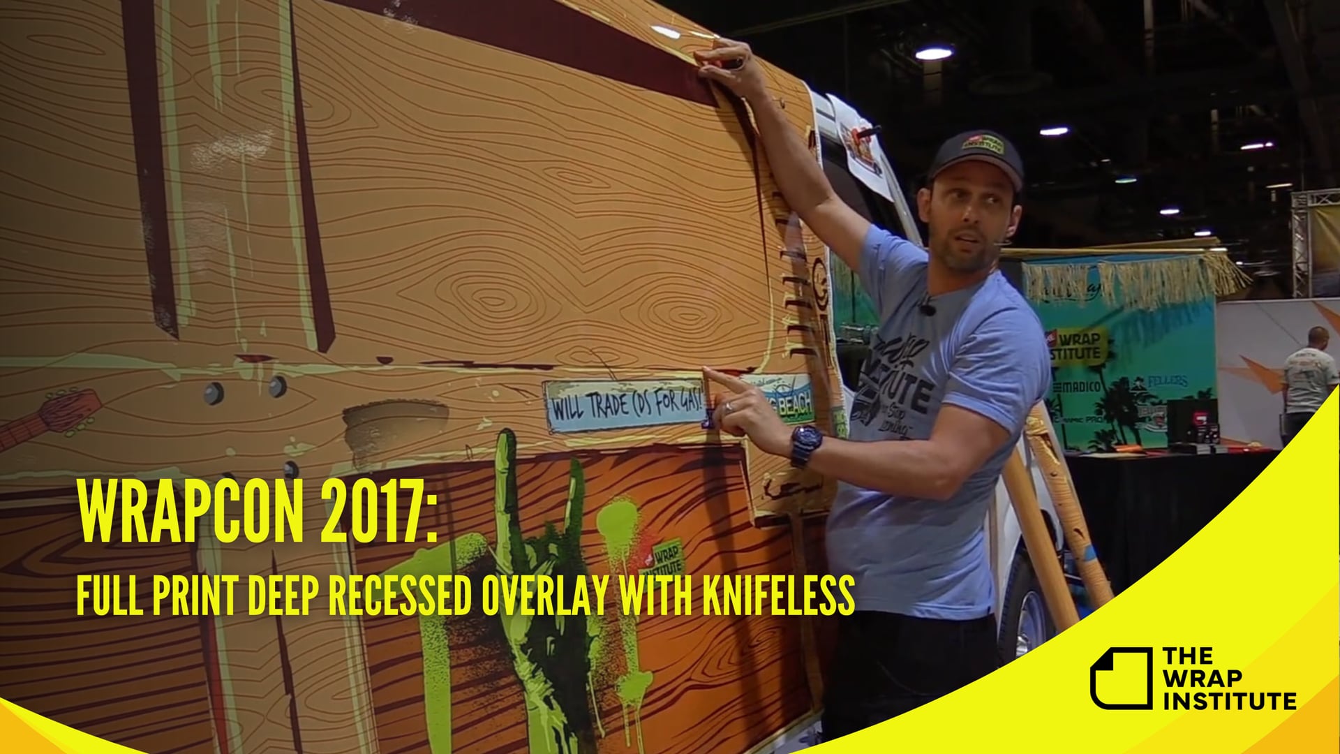 TWI Event - Wrapscon 2017: Full Print Deep Recessed Overlay with Knifeless — The Wrap Institute