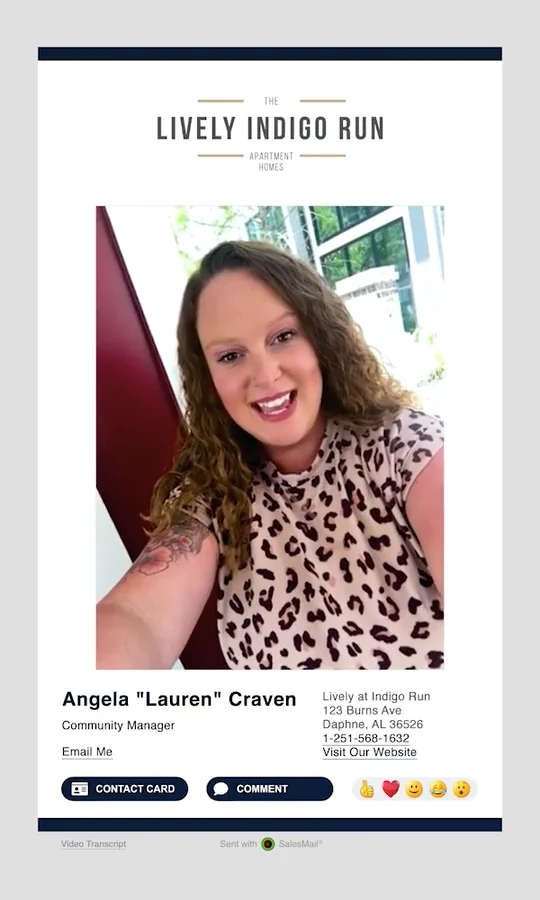 ***HeartLegacy SalesMail Examples (New Features 11.20)*** - SalesMail Example (Angela - Lively ...