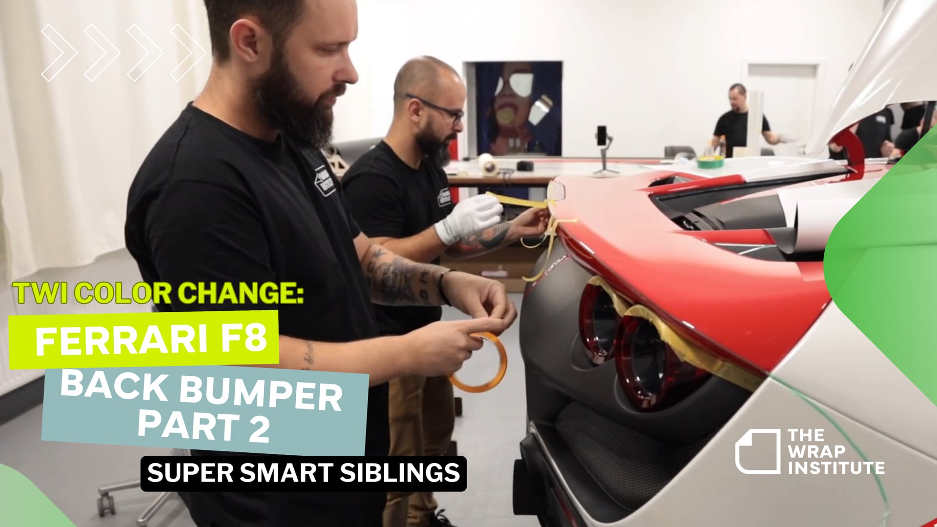 TWI Color Change: Ferrari F8 Tributo - Back Bumper Part 2: Super Smart ...