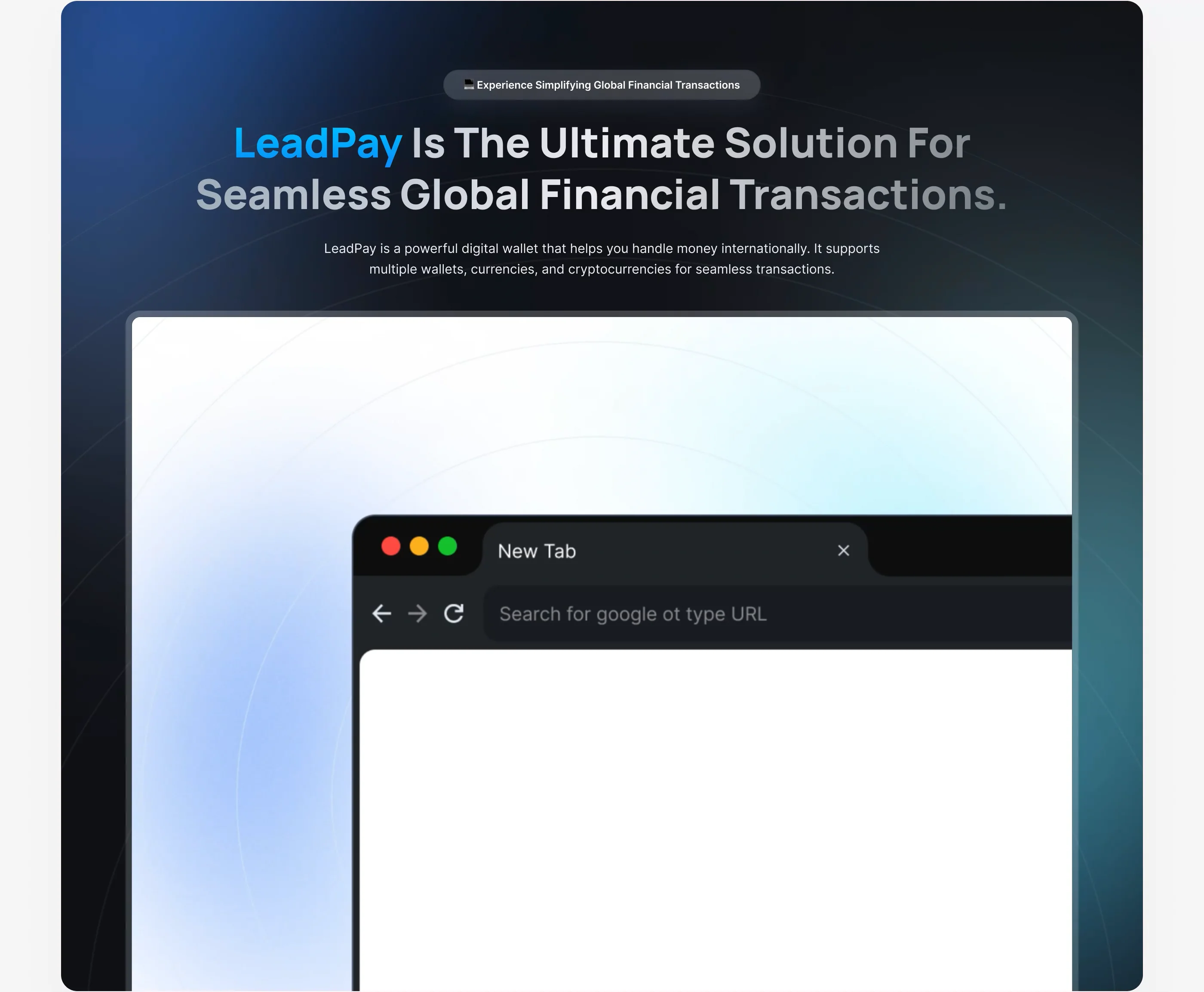 FINAL 5 LEADPAY BROWSER ANIMATION on Vimeo
