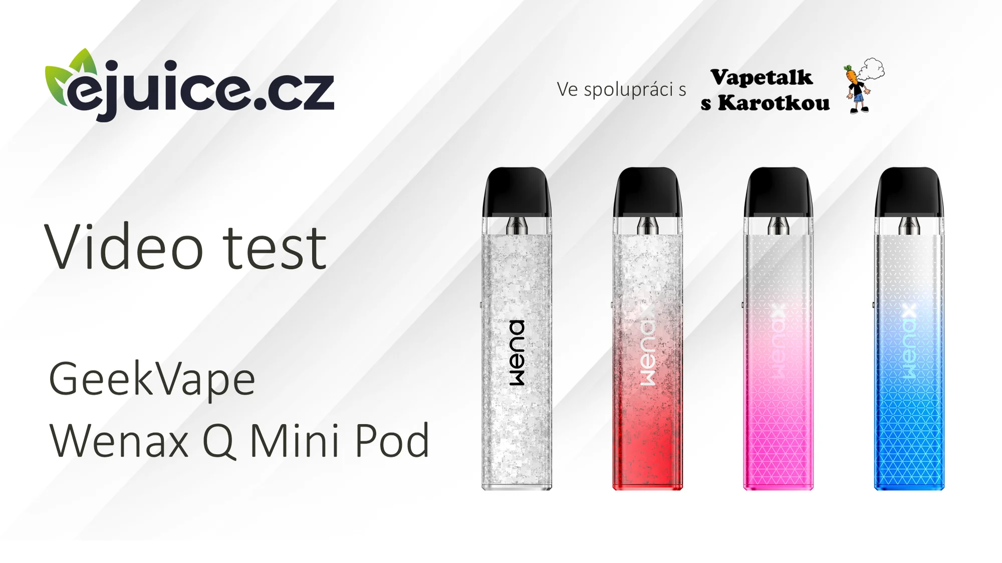 GeekVape Wenax Q Mini Pod Kit - video test (CZ) on Vimeo