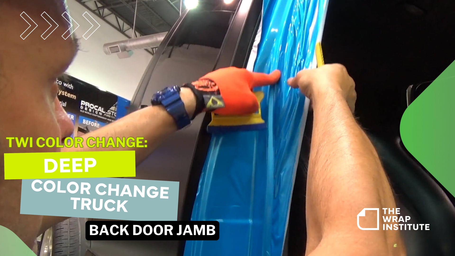 TWI Color Change: Super Deep Install On A Truck - Back Door Jamb — The ...