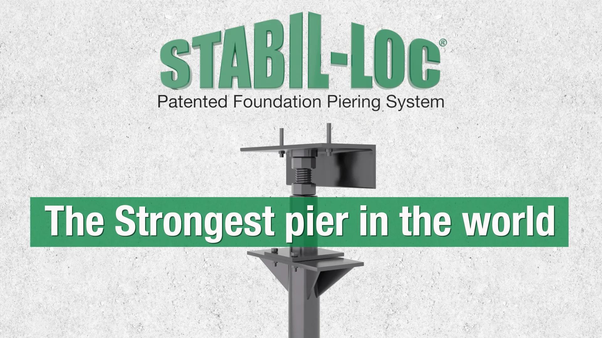 Stabil-Loc Patented Foundation Piering System_v03 on Vimeo