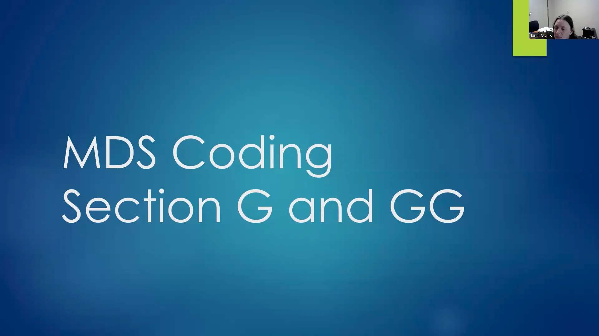 MDS Coding on Vimeo