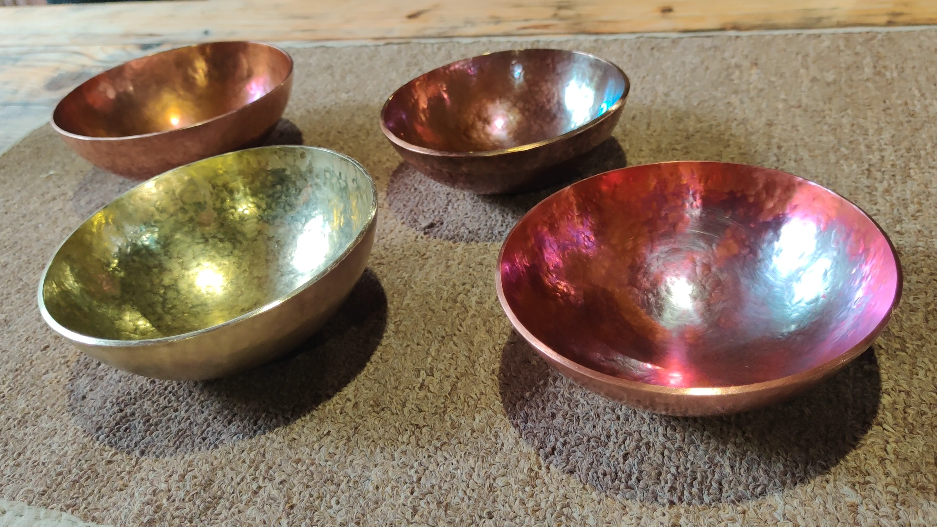 new born singing bowls and bells meeting each other for the first time ...