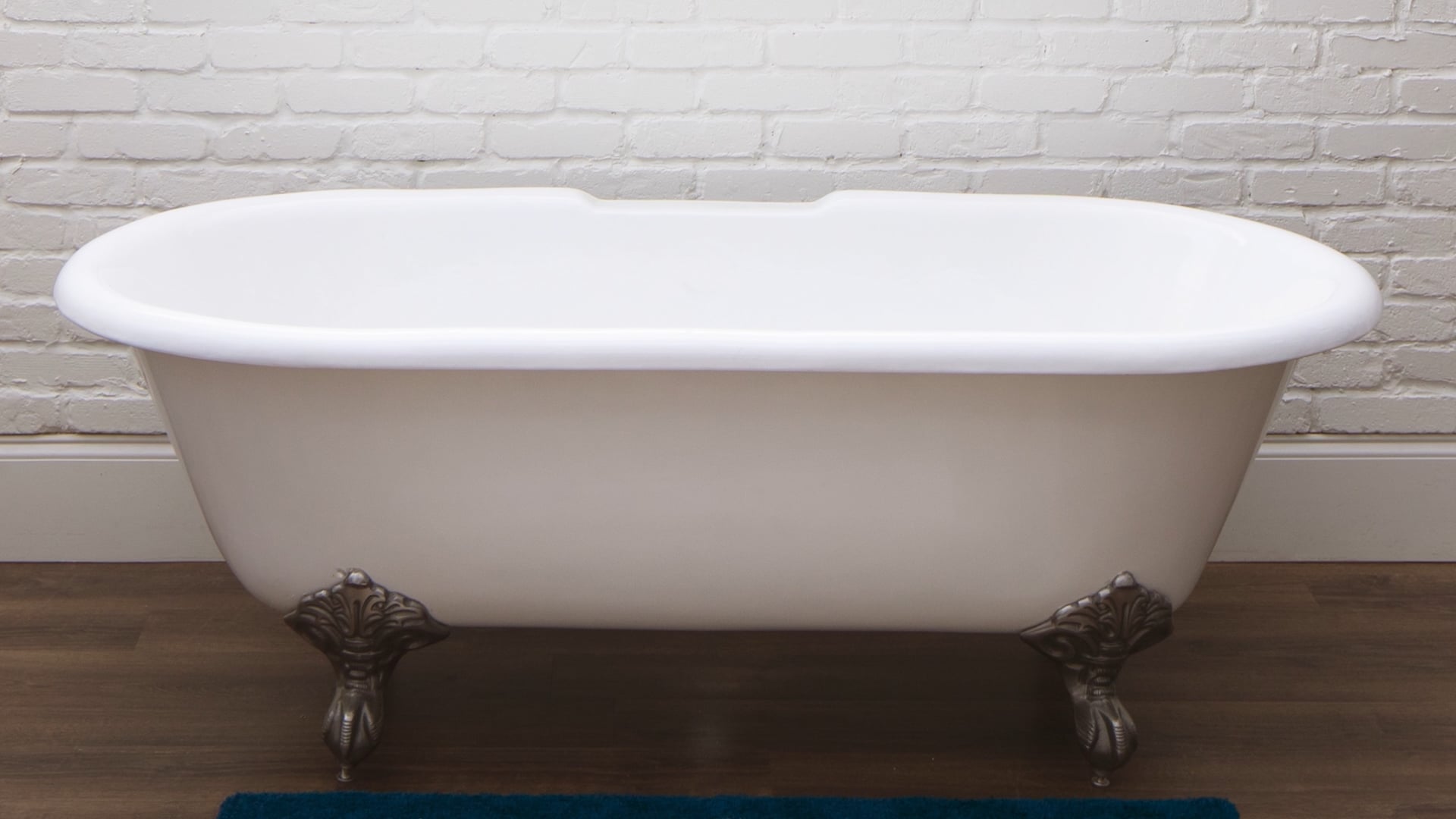 Mohawk Home Ombre Border Bath Mat, 2'3"x3'9" - Contemporary - Bath Mats ...