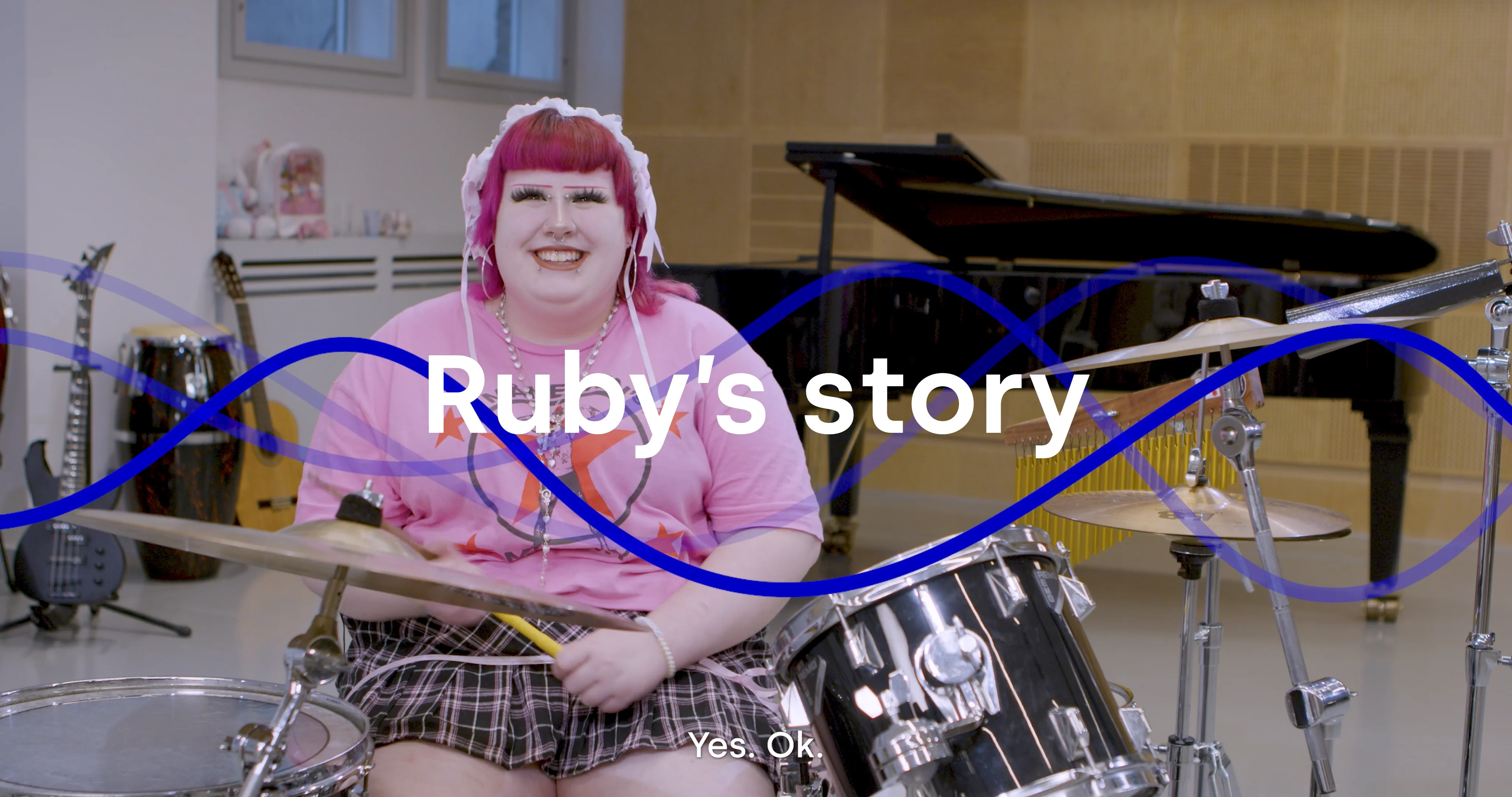 How music therapy helps Ruby