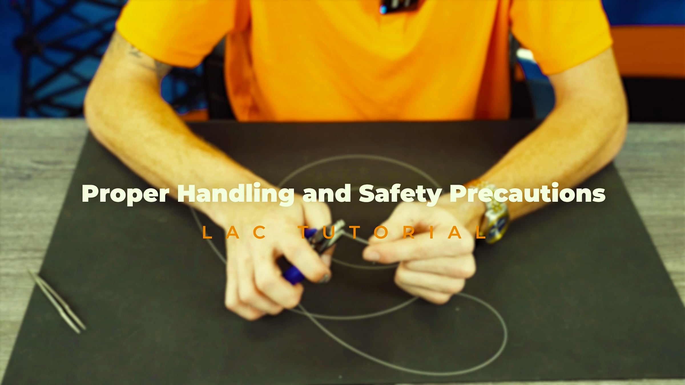 LEARNING ALLIANCE - PROPER HANDLING AND SAFETY PRECAUTIONS