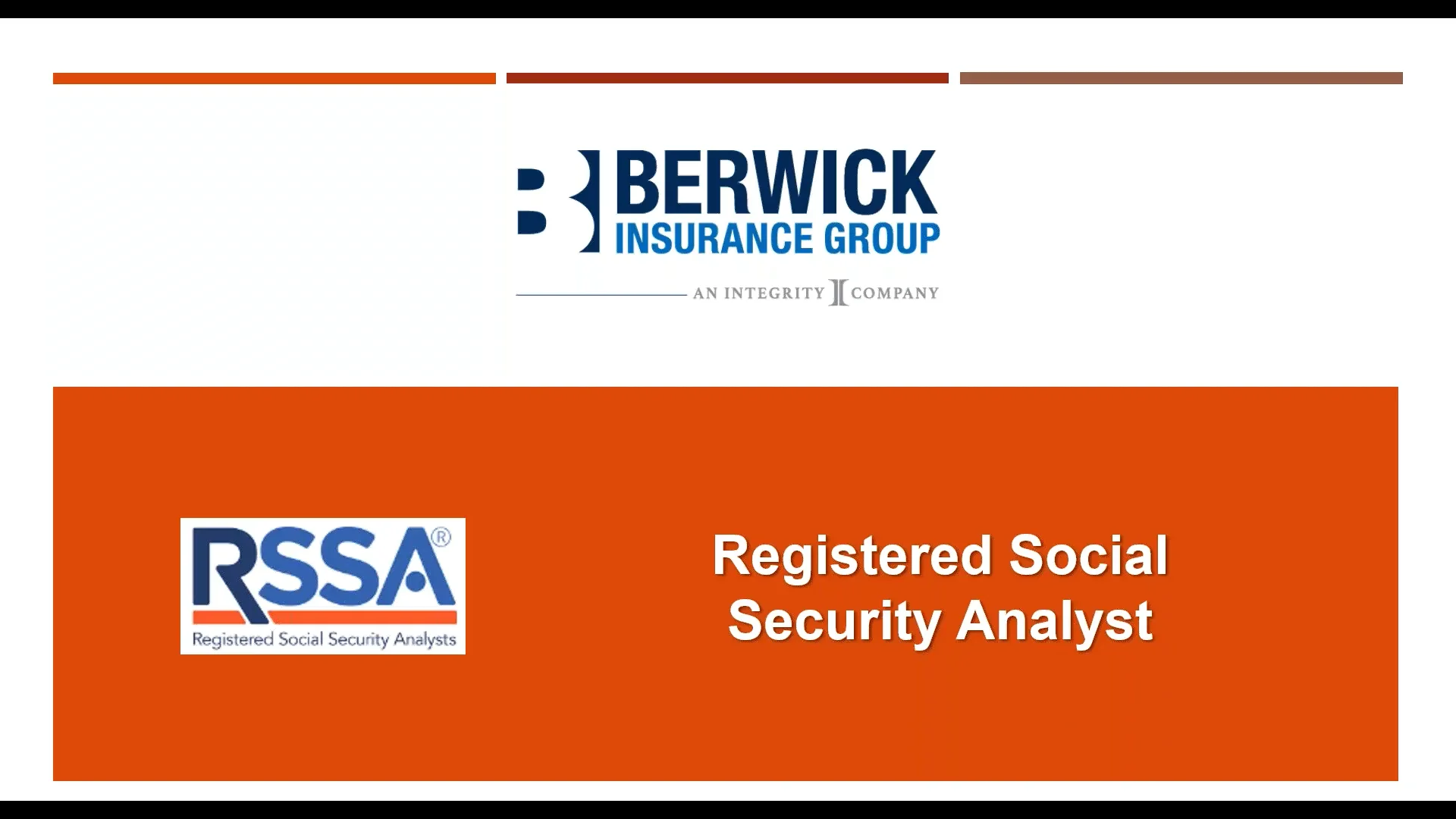 Registered Social Security Analysts - RSSA