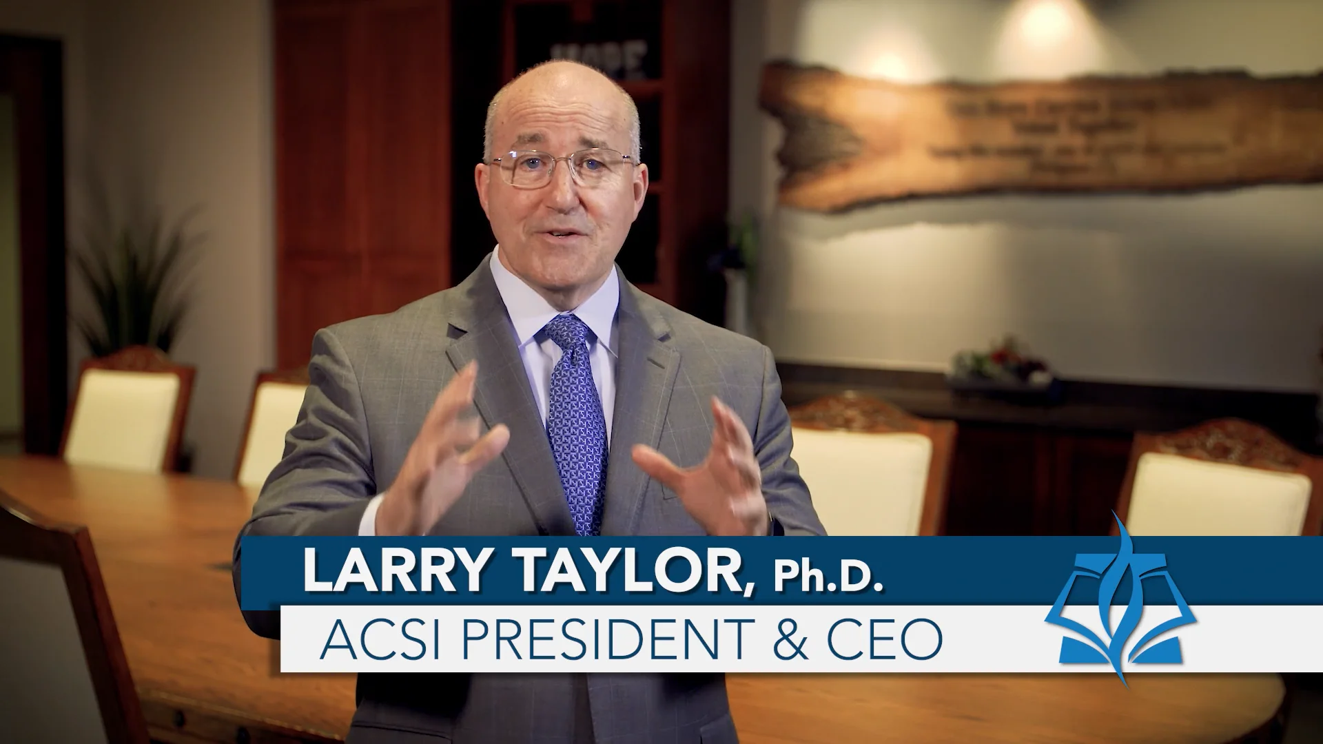 ACSI President & CEO Update, Quarter 3, 2024 on Vimeo