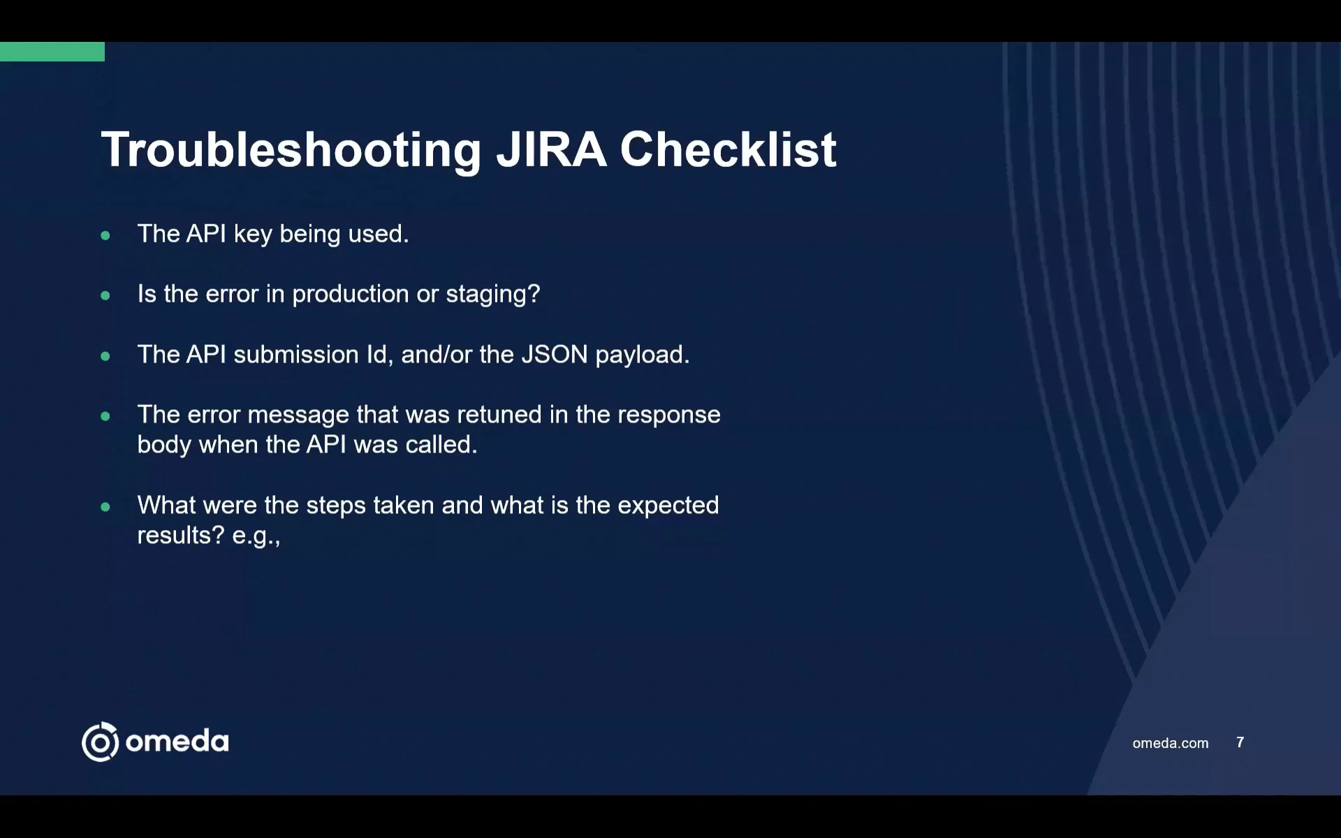 Training_Introduction To APIs_Troubleshooting on Vimeo