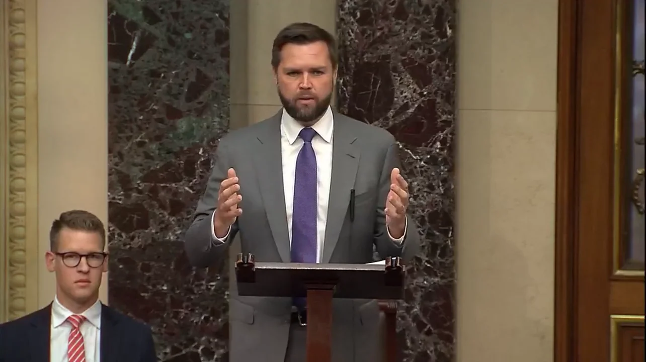 Sen. JD Vance - 9/7/23 (2 of 2) — Mask Mandates on Vimeo