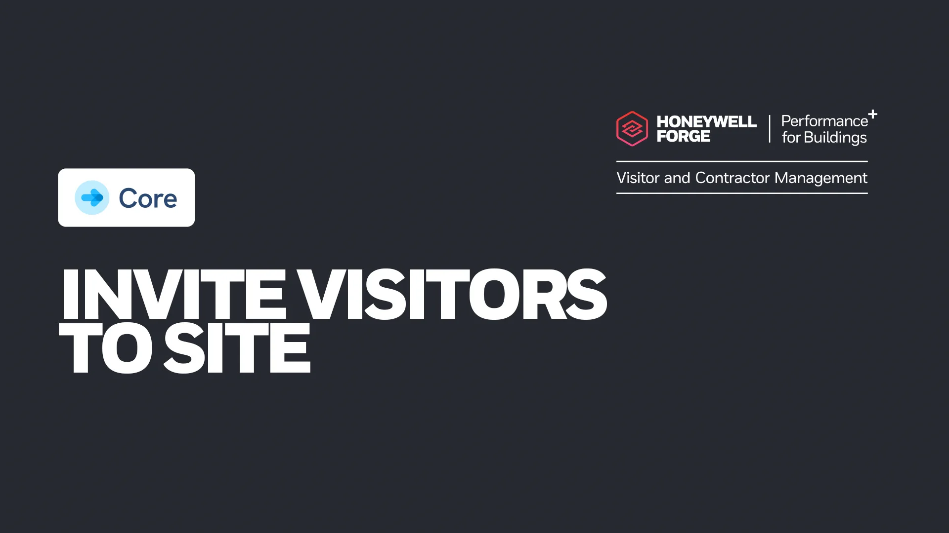 Invite Visitors to Site