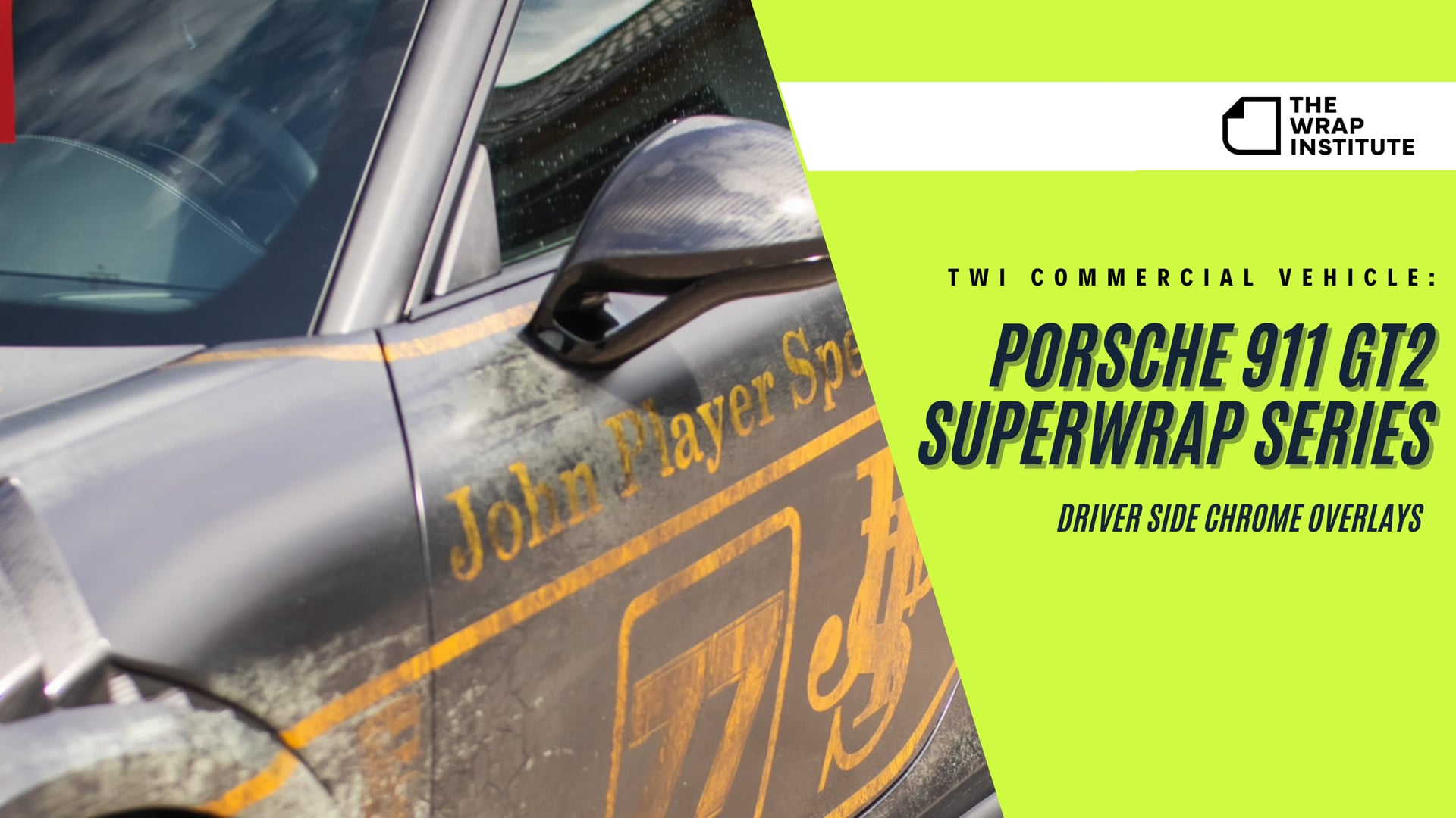 TWI Commercial Vehicle: Porsche 911 GT2 Superwrap Series: Driver Side ...