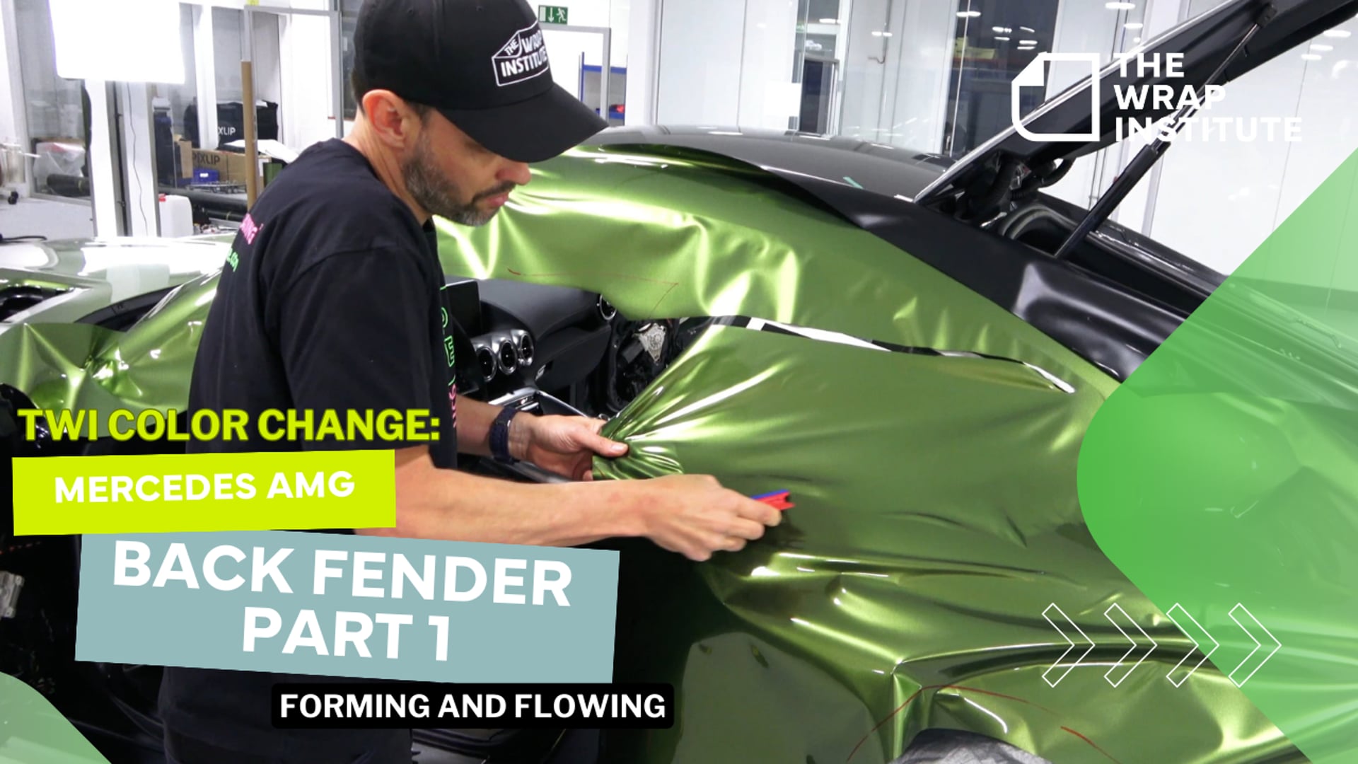 TWI Color Change: Mercedes AMG Back Fender Part 1: Forming and Flowing ...
