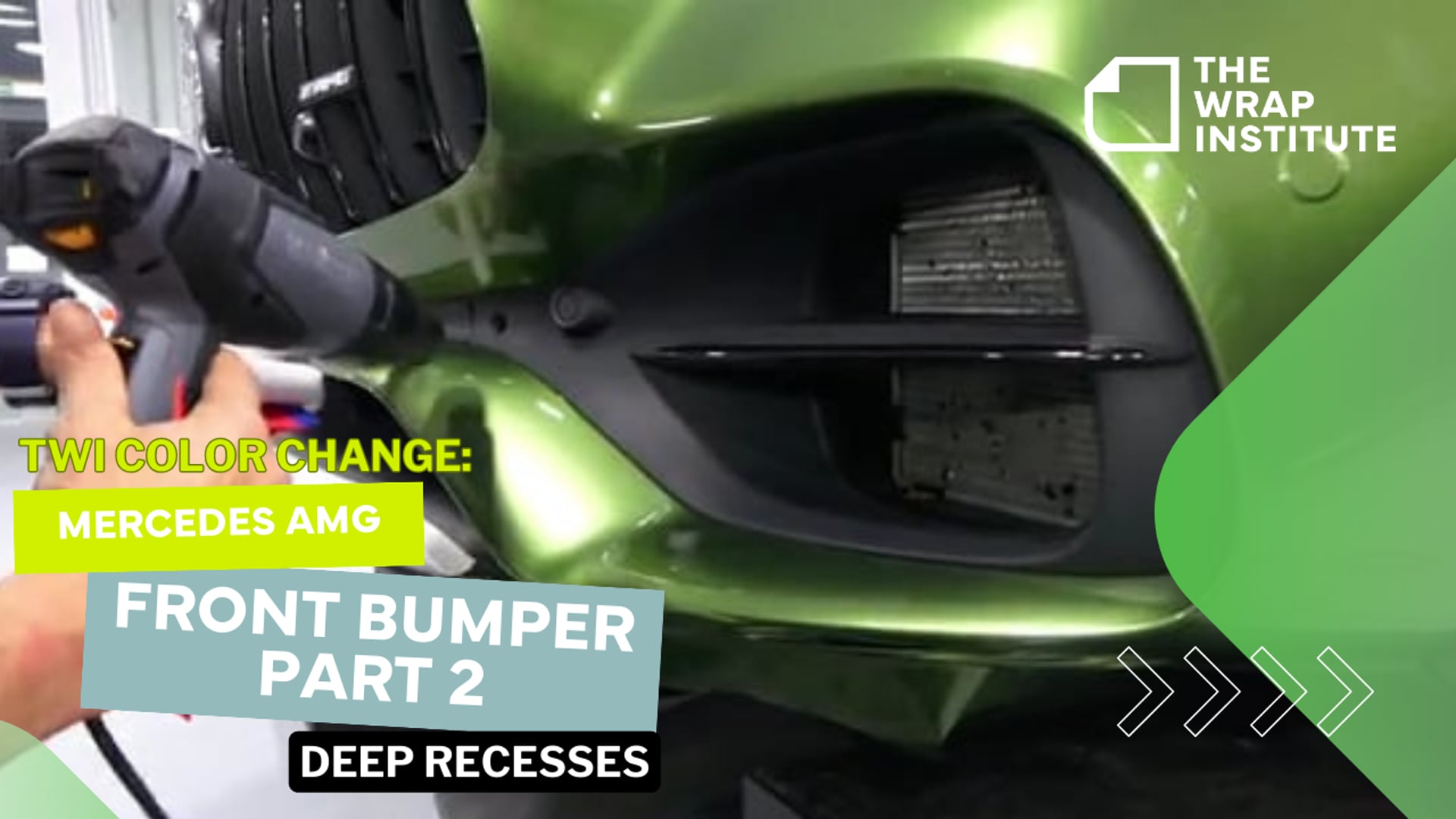 TWI Color Change: Mercedes AMG GTC - Front Bumper: Part 2 - Deep ...