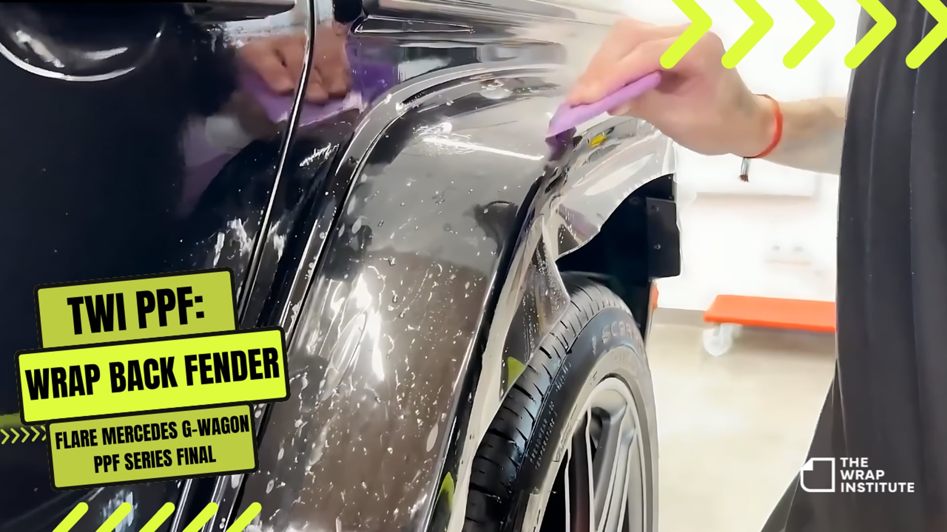 TWI PPF: MERCEDES G-WAGON - Back Fender Flare — The Wrap Institute